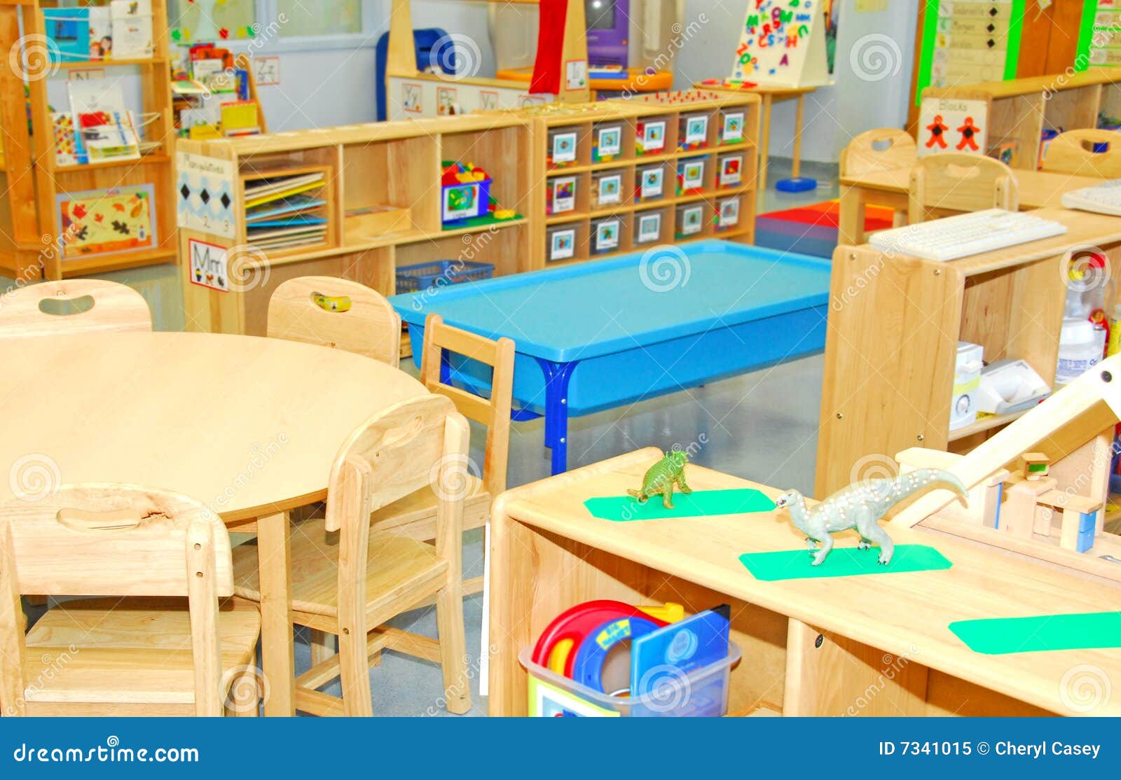Education classroom stock image. Image of classroom, colorful - 7341015