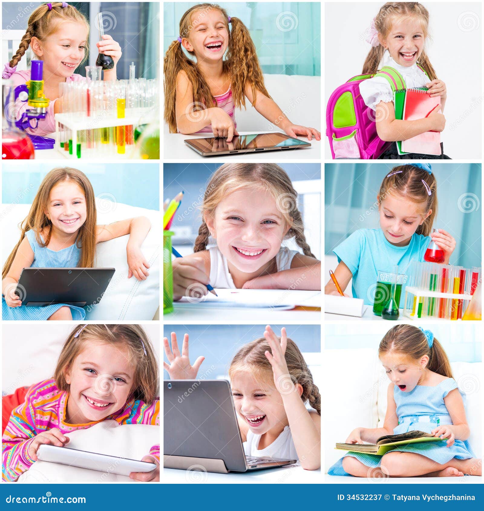 Education collage stock image. Image of people, books - 34532237