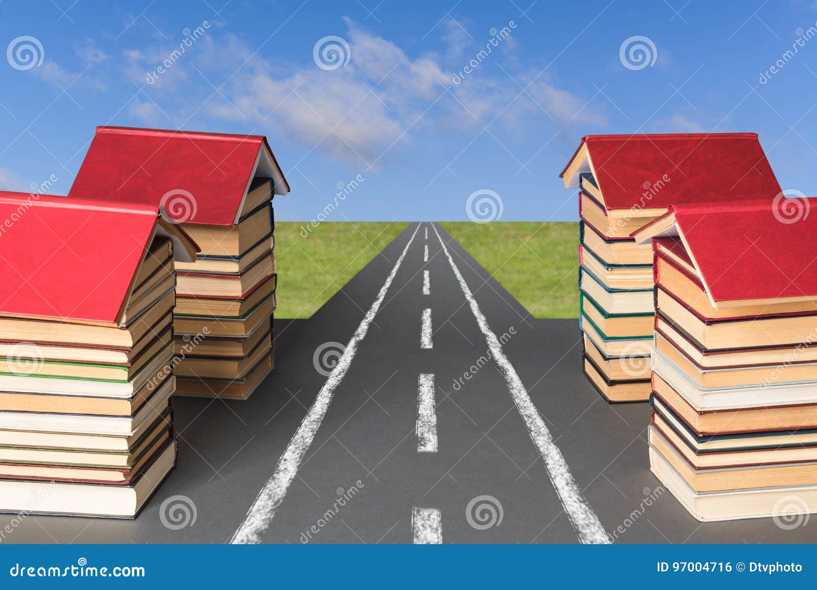 Education Concept. Books As a Basis for Perspectives of Development ...