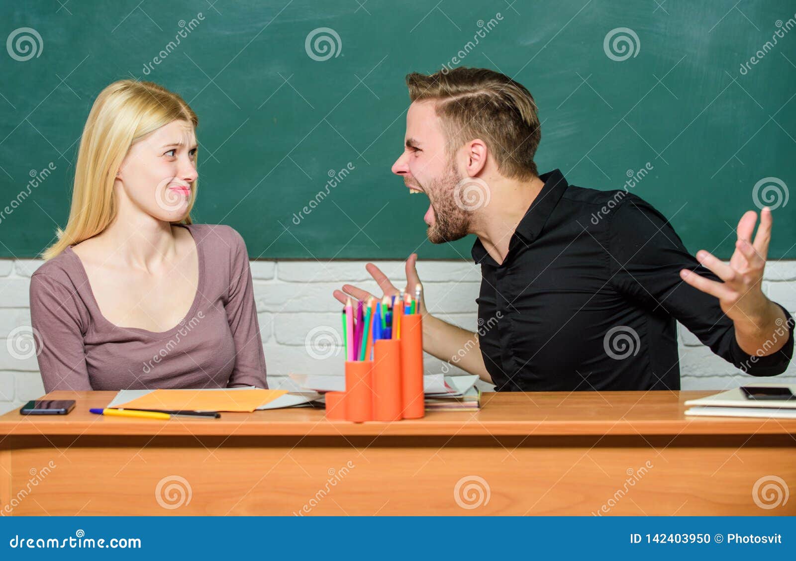 Education Concept. Communication between Group Mates. Friendship and ...