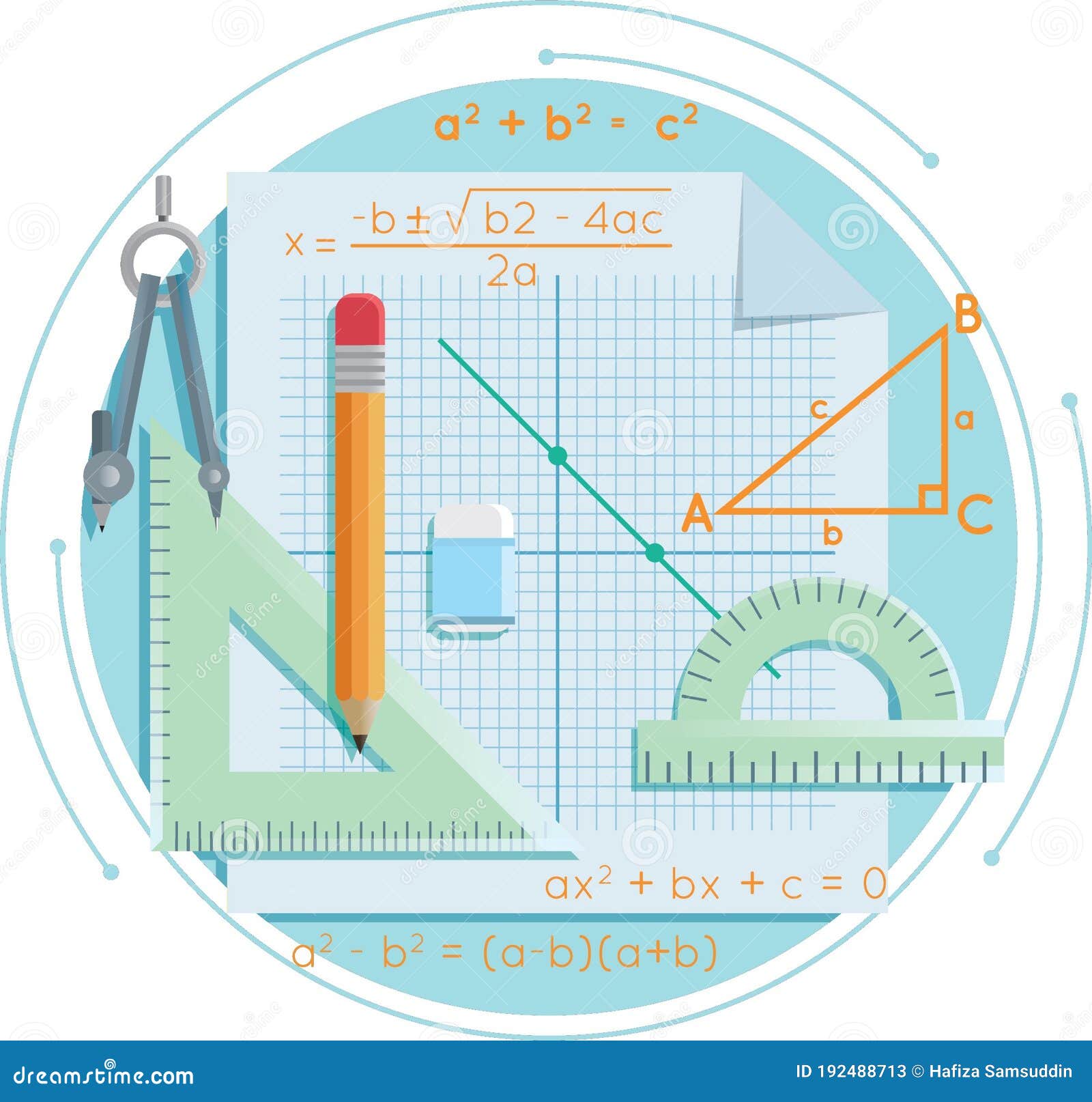 Education Concept Design. Vector Illustration Decorative Design Stock ...