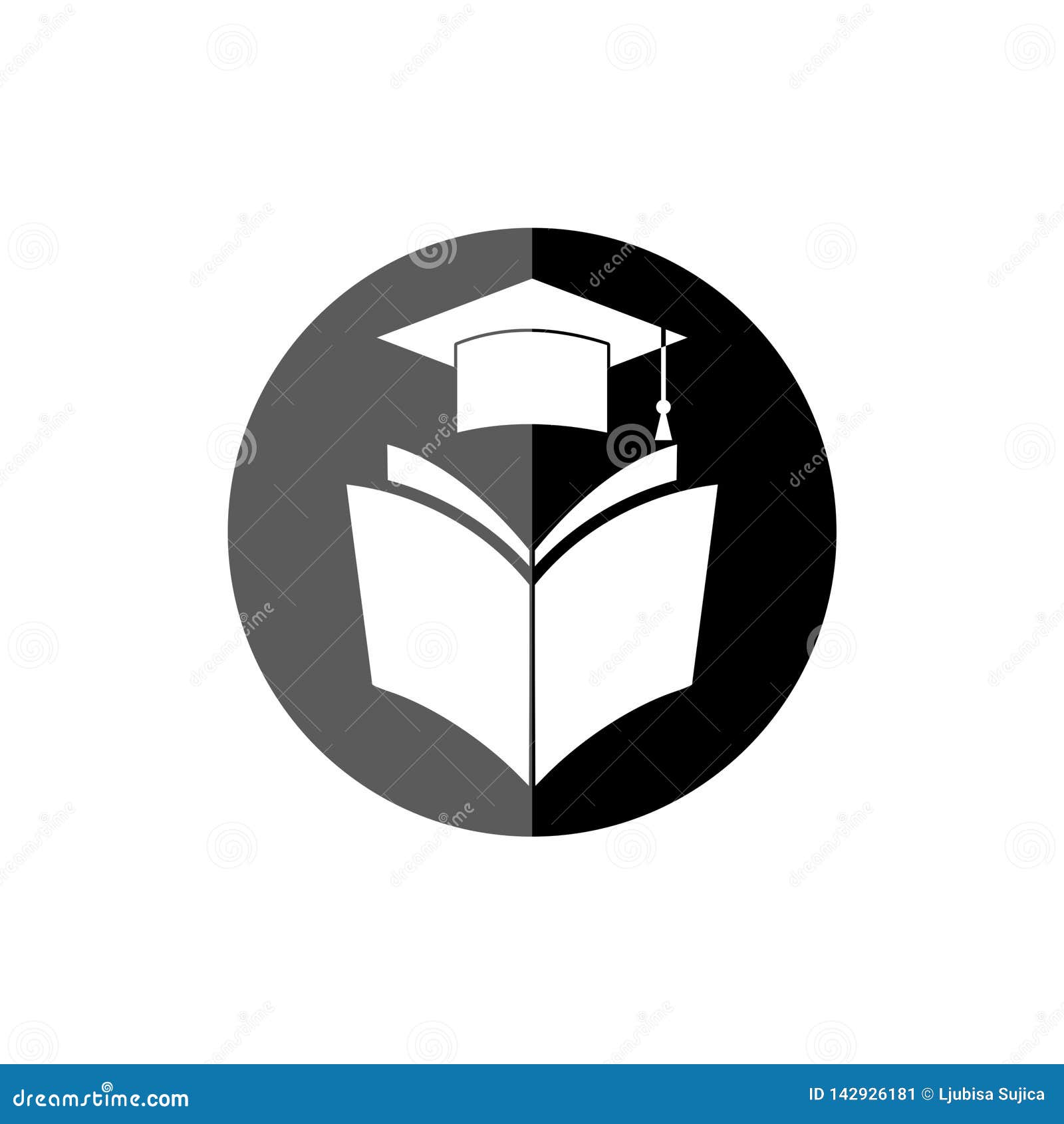 Education Concept, Education Button or Icon Stock Vector - Illustration ...