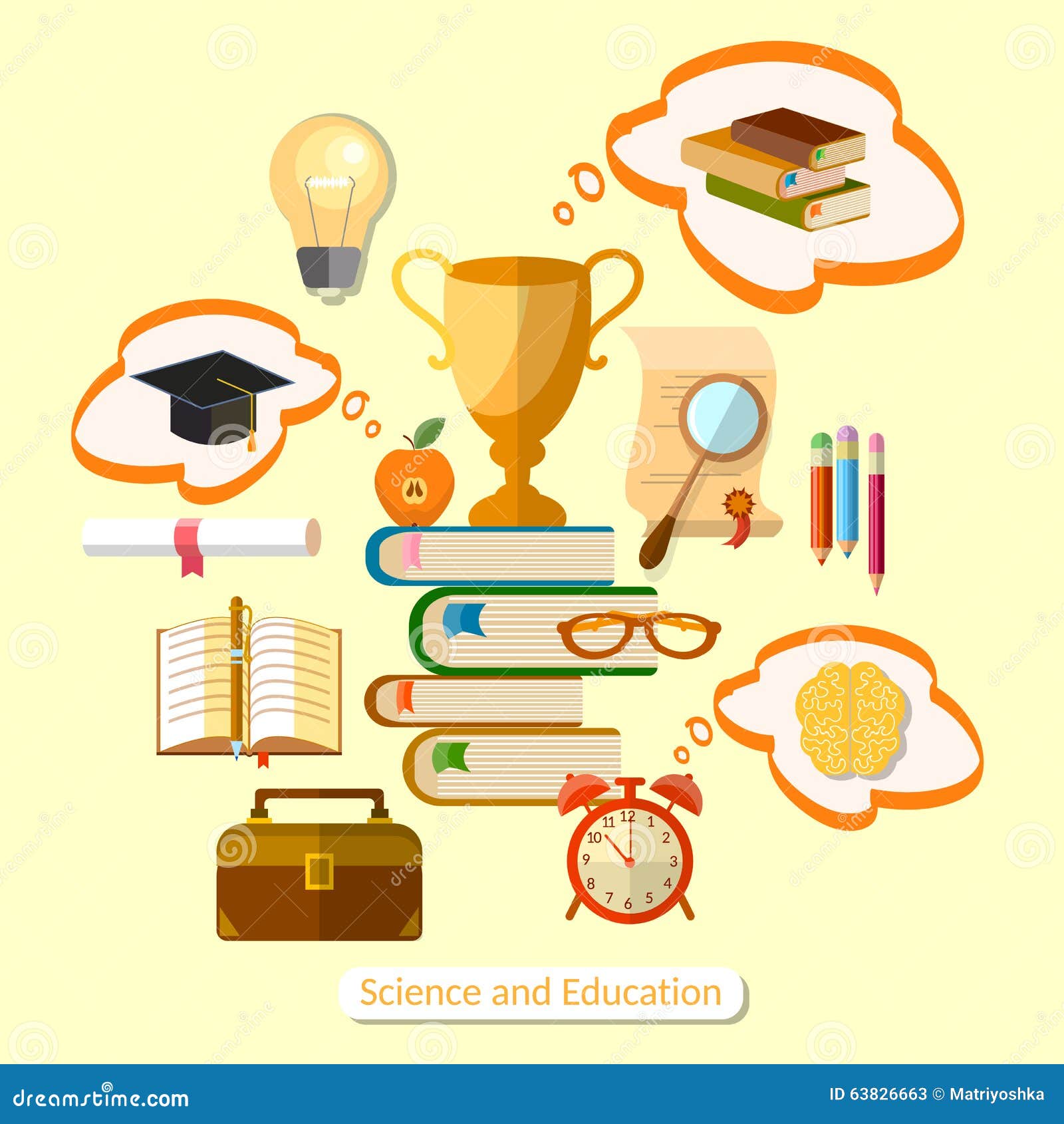 Education Concept Of Effective Teaching Cartoon Vector | CartoonDealer ...