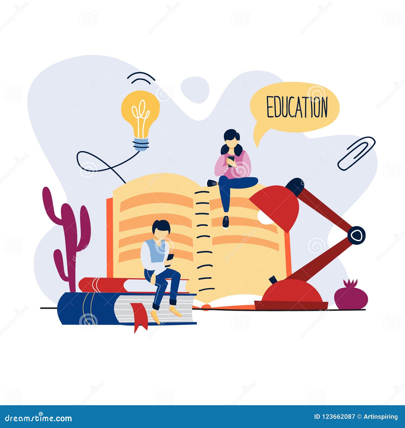 Education Concept Illustration Stock Vector - Illustration of education ...