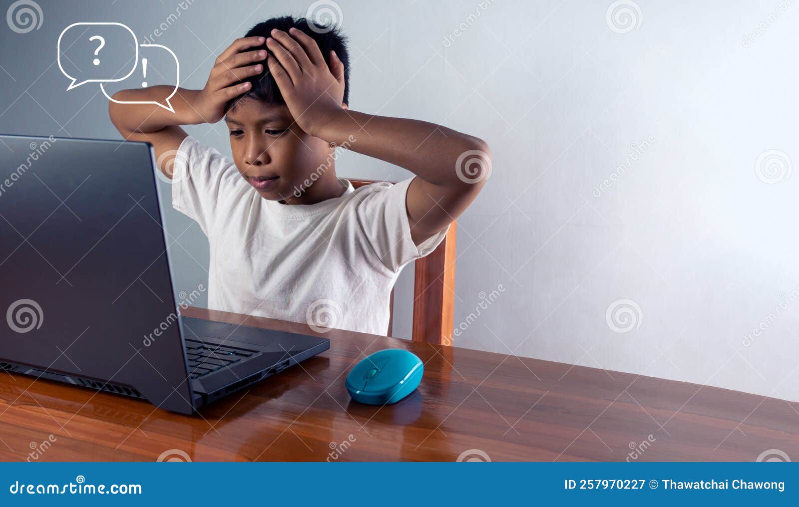 Education Concept Image. Creative Idea and Innovation. the Boy Sat ...