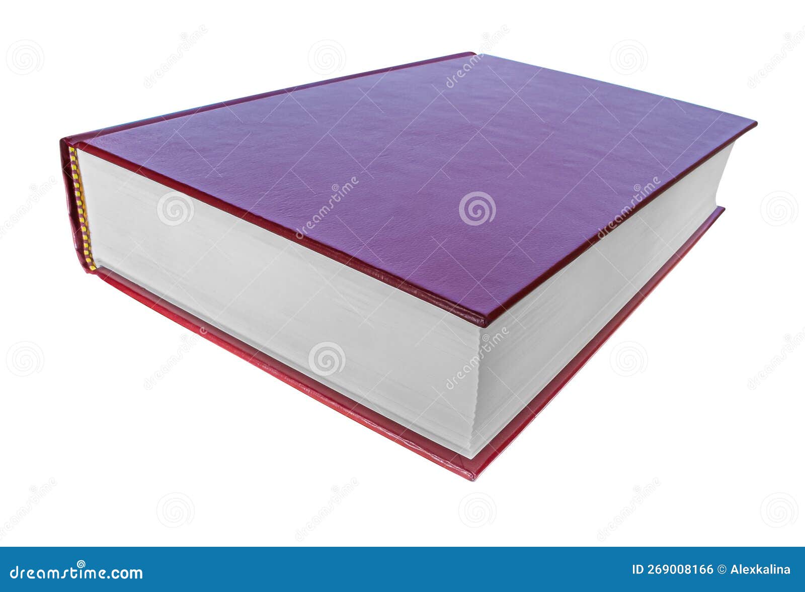 Education Concept. Red Close Book Isolated. Png Transparent Stock Photo ...