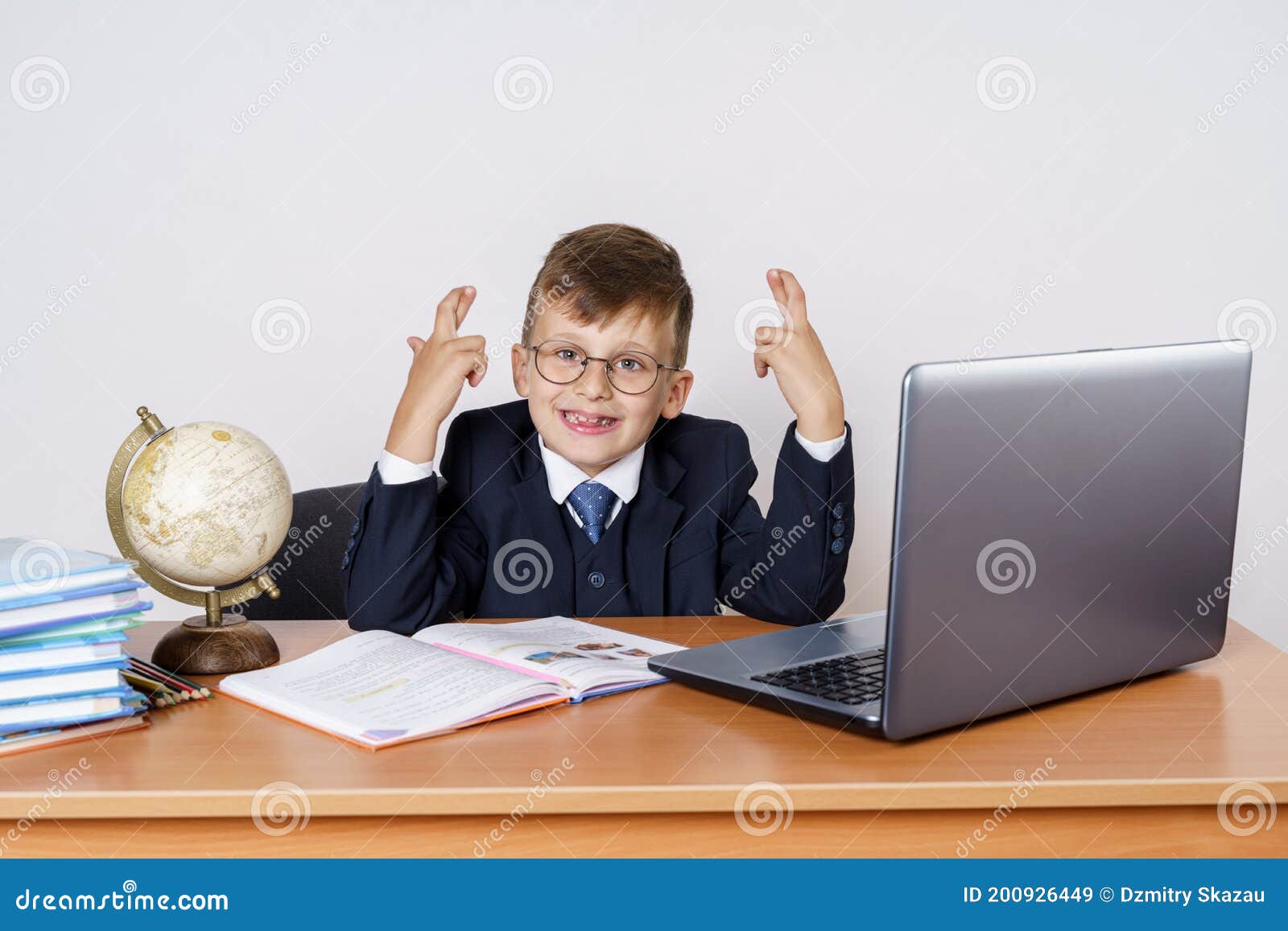 Done With Homework. Happy Kid Got Homework Idea Outdoors. Homework Club ...