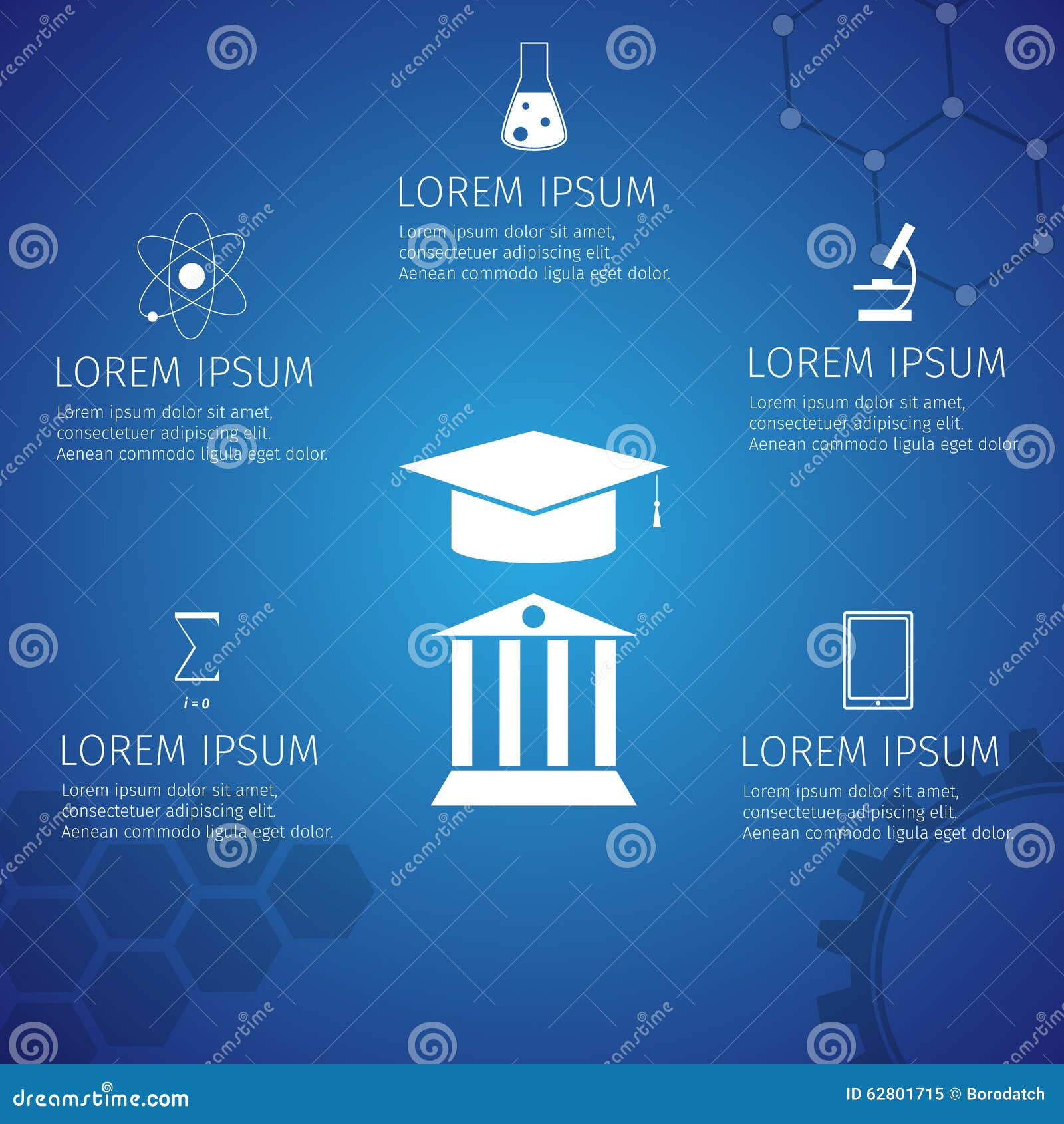 Education Concept Student Vector Art Stock Vector - Illustration of ...