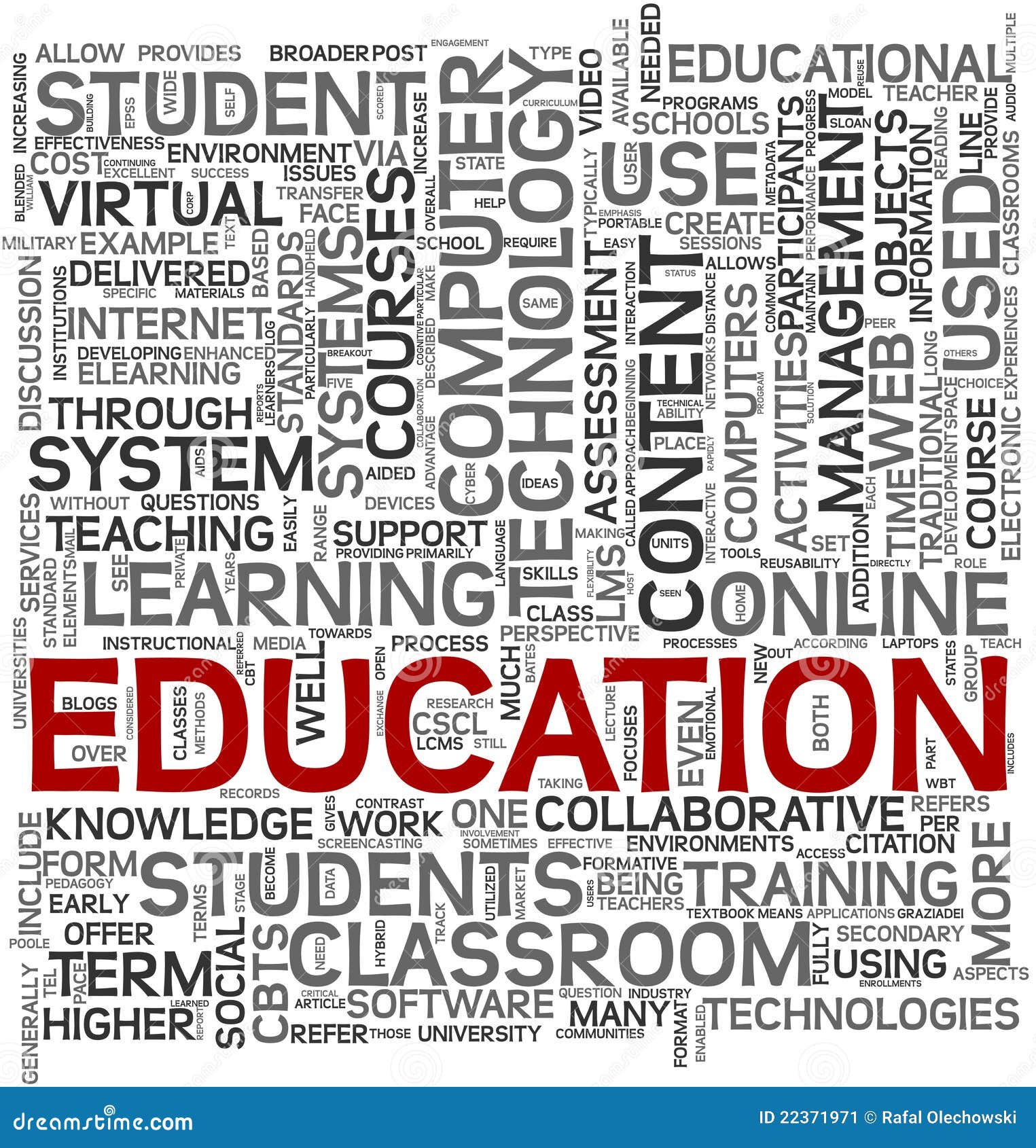 Education Concept in Tag Cloud Stock Illustration - Illustration of dictionary, webinar: 22371971