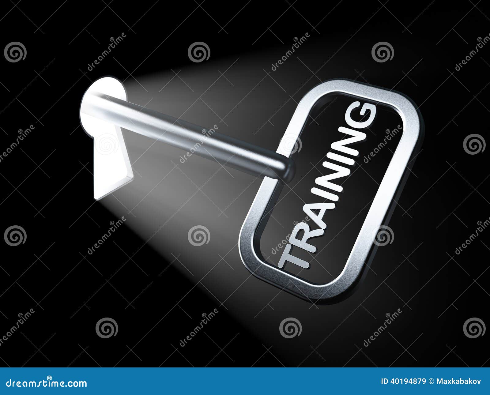 Education Concept: Training on Key Stock Image - Image of business ...