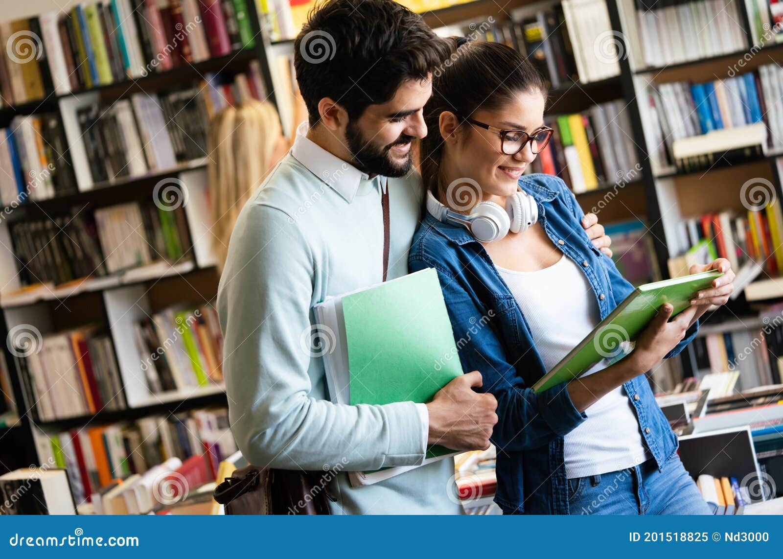 Education Concept. University Students Preparing for Exam, Talking in ...