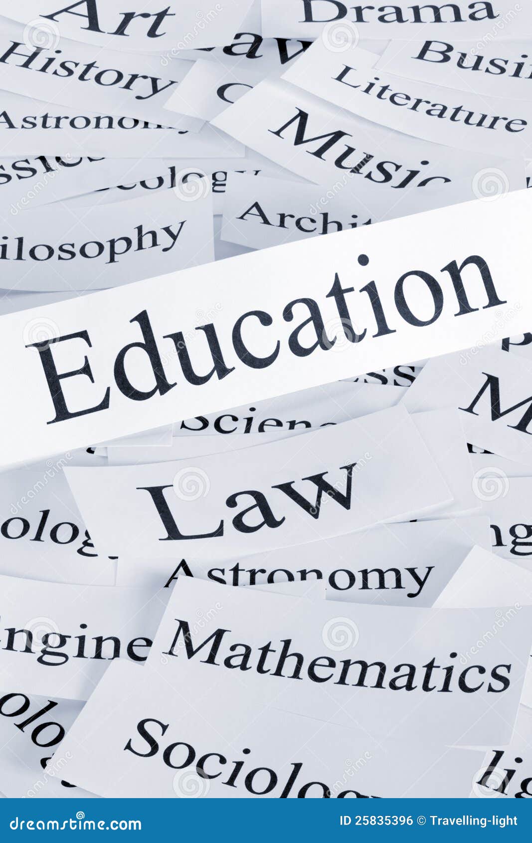 Education Concept Vertical stock photo. Image of blue - 25835396