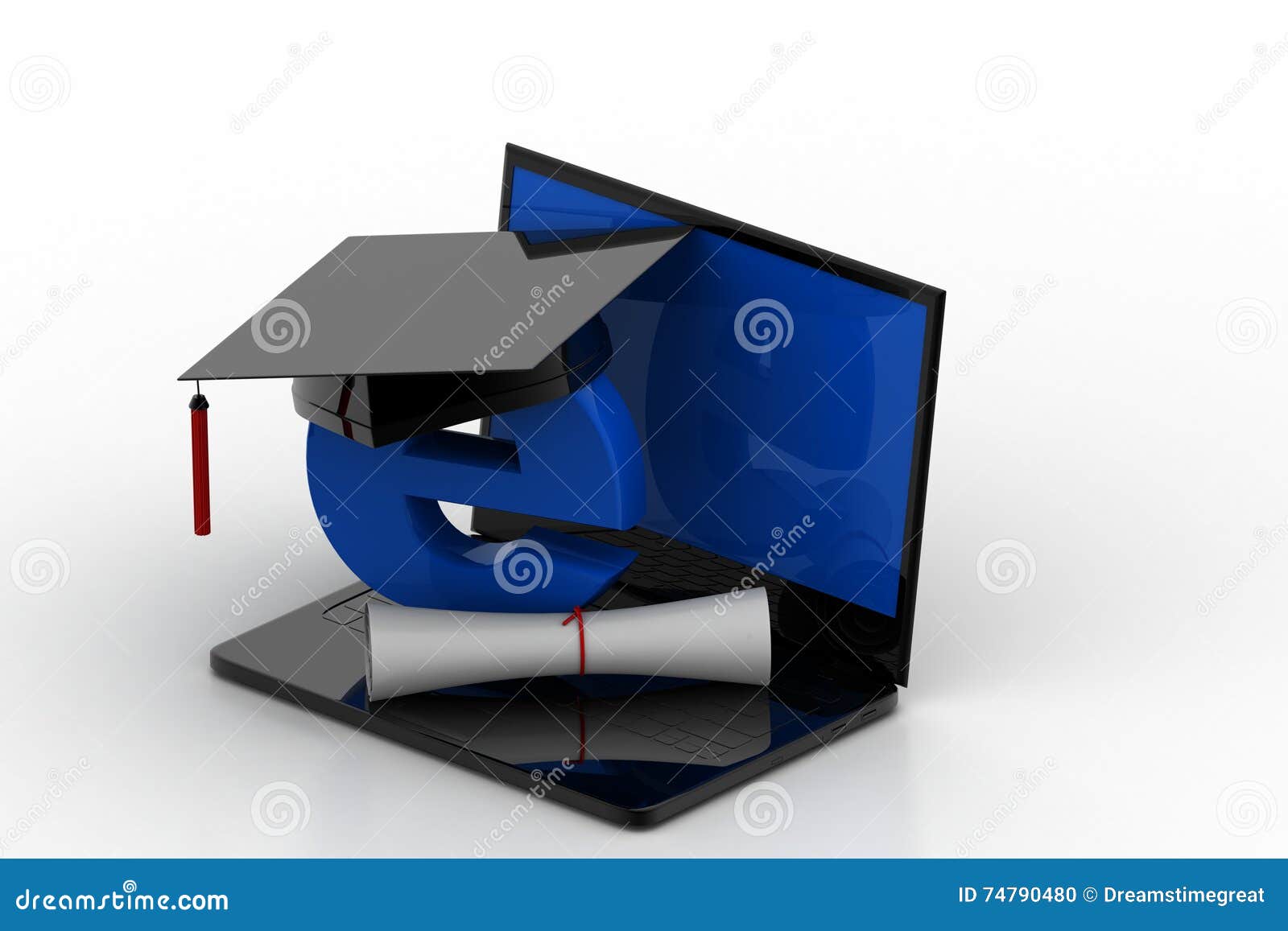 Education concept stock illustration. Illustration of document - 74790480