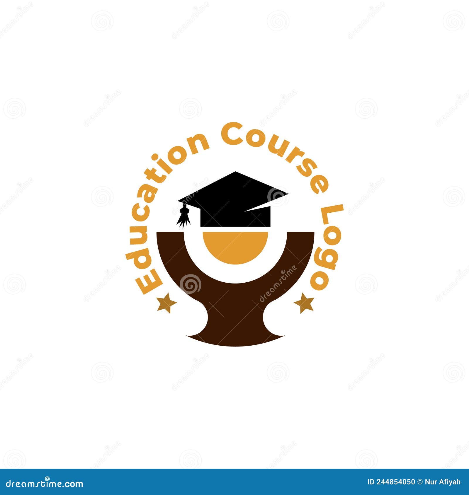 Education Course Logo Design Simple, People Student Template Stock ...
