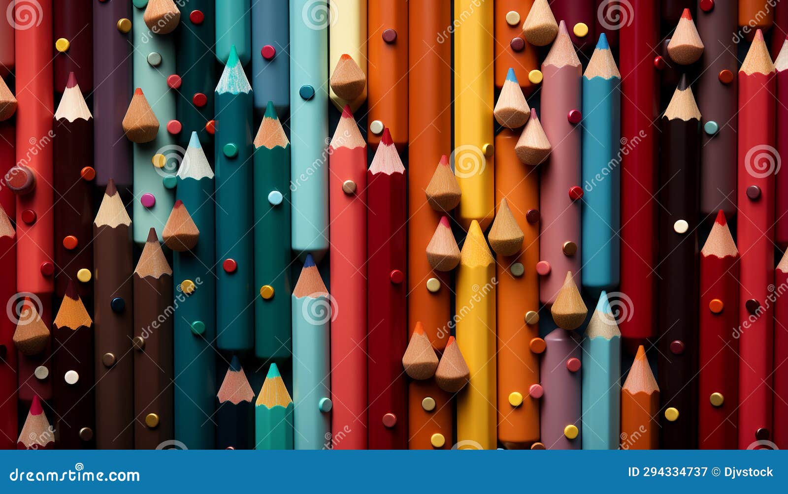 Education and Creativity Merge on a Vibrant Rainbow Backdrop Generated ...