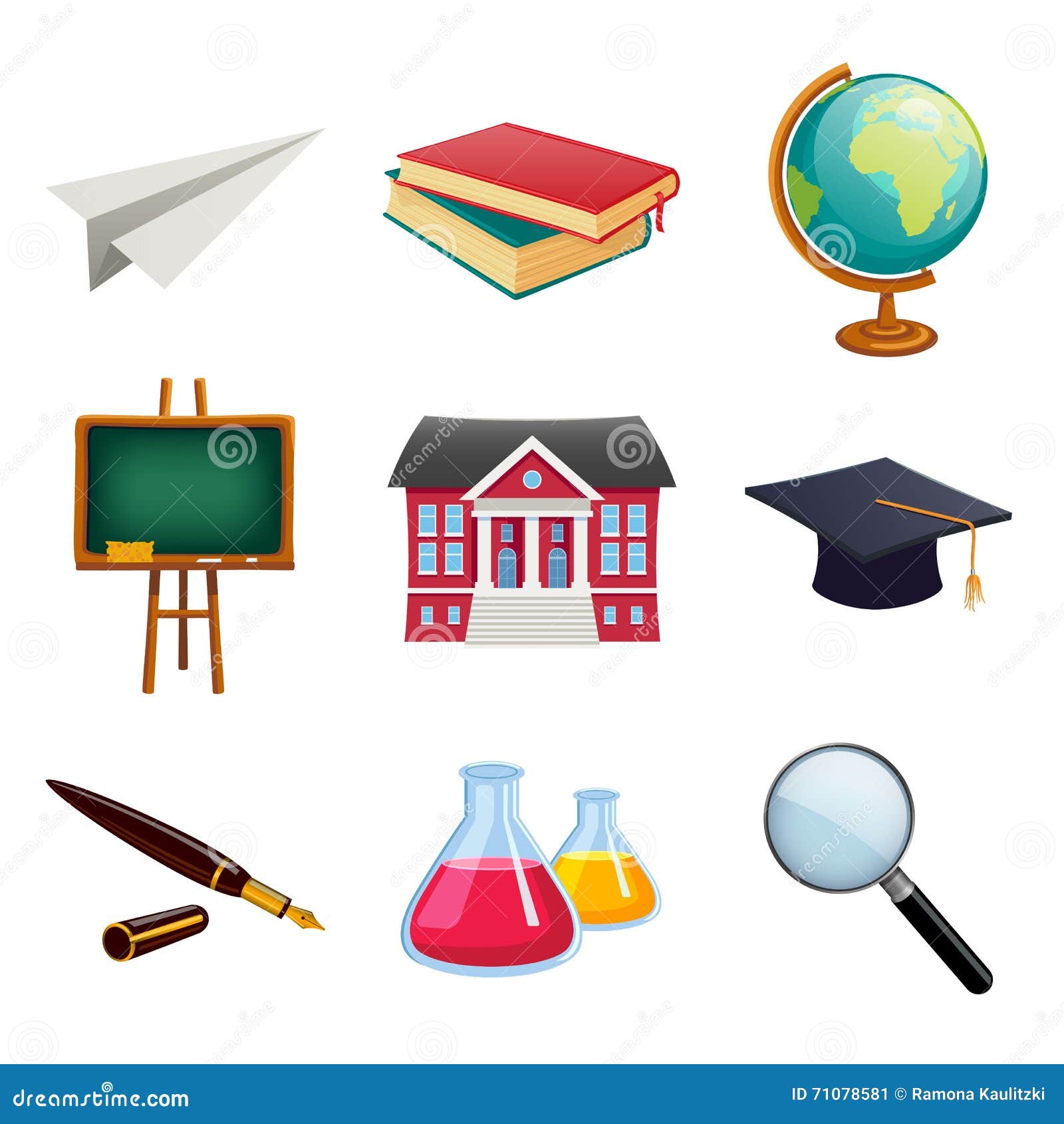 Education Design Elements stock illustration. Illustration of children ...