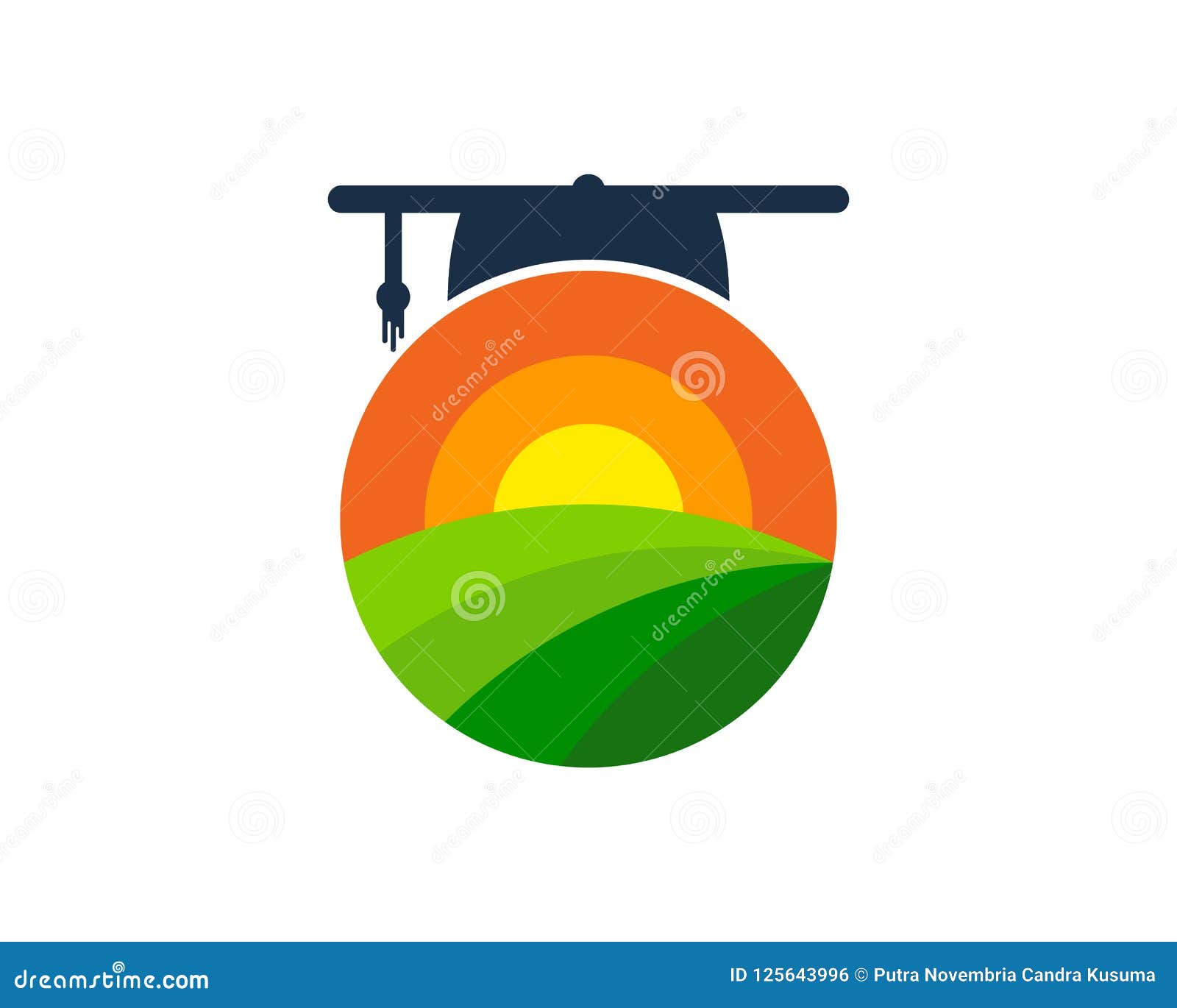 Education Farm Logo Icon Design Stock Illustration - Illustration of ...