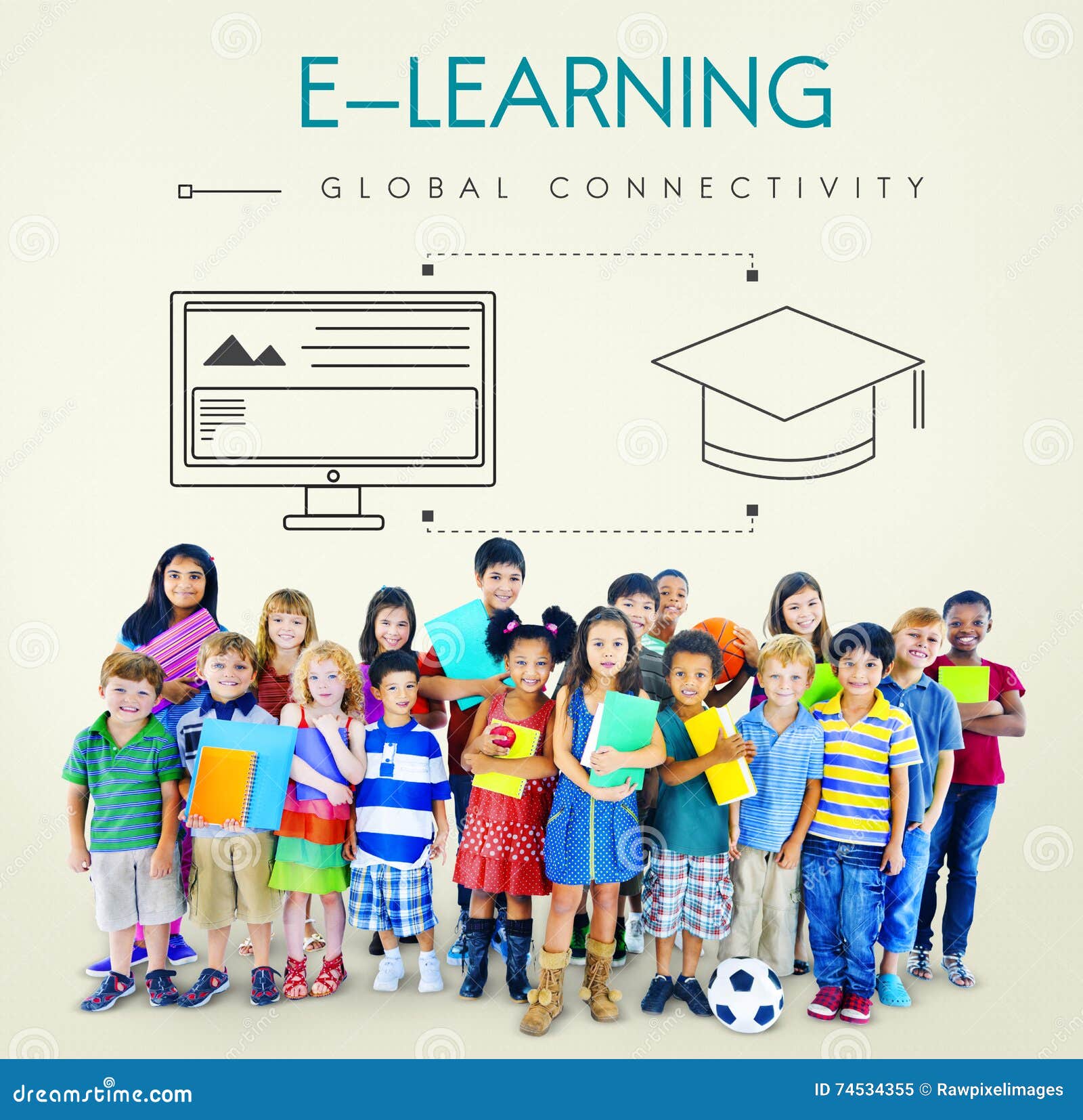 Education Global Connectivity Graphic Concept Stock Image - Image of ...