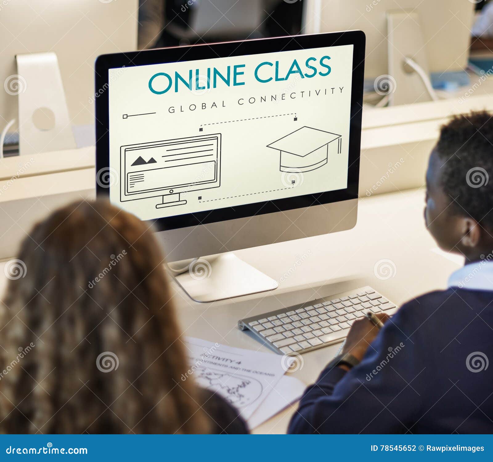 Education Global Connectivity Graphic Concept Stock Photo - Image of ...