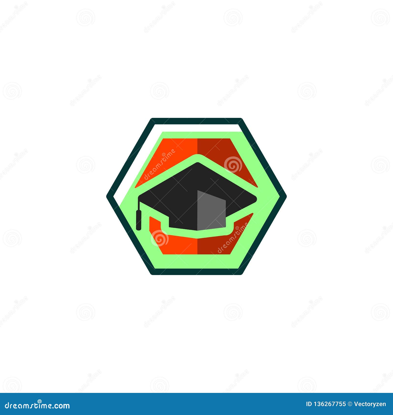 Education, Graduate Logo Vector Illustration, Icon Isolated Elements ...