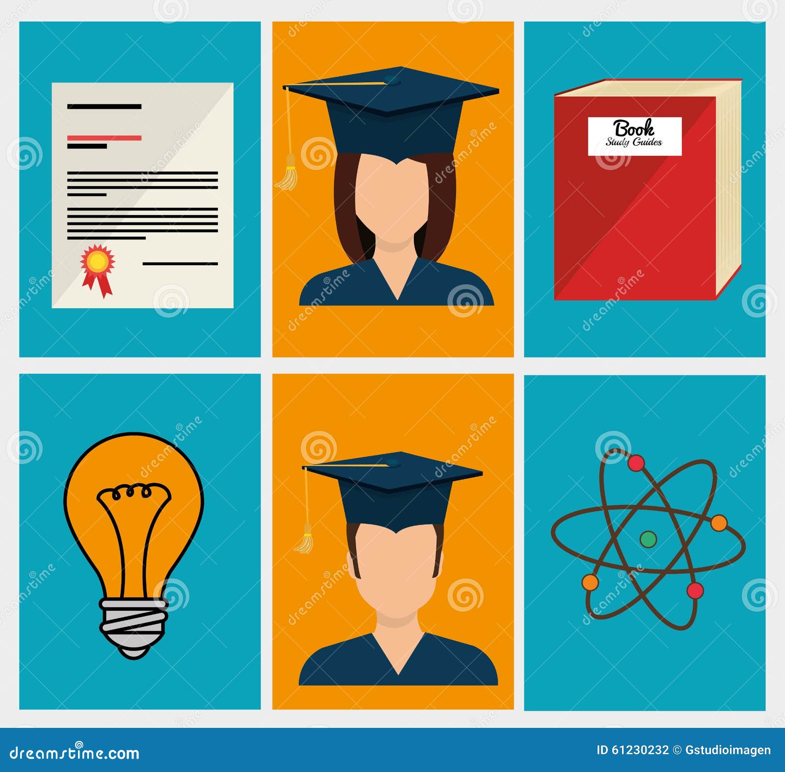 Education, Graduation and Academic Trainning Stock Vector ...