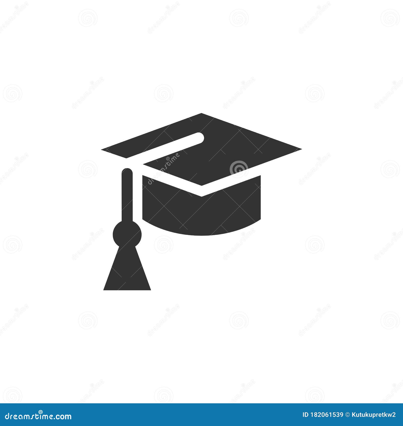 Education Graduation Cap Icon Logo Template Illustration Design. Vector ...