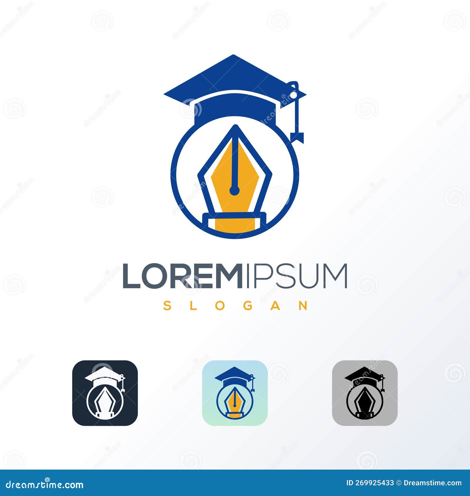 Education and Graduation Logo Design Vector Template. Graduation Cap ...