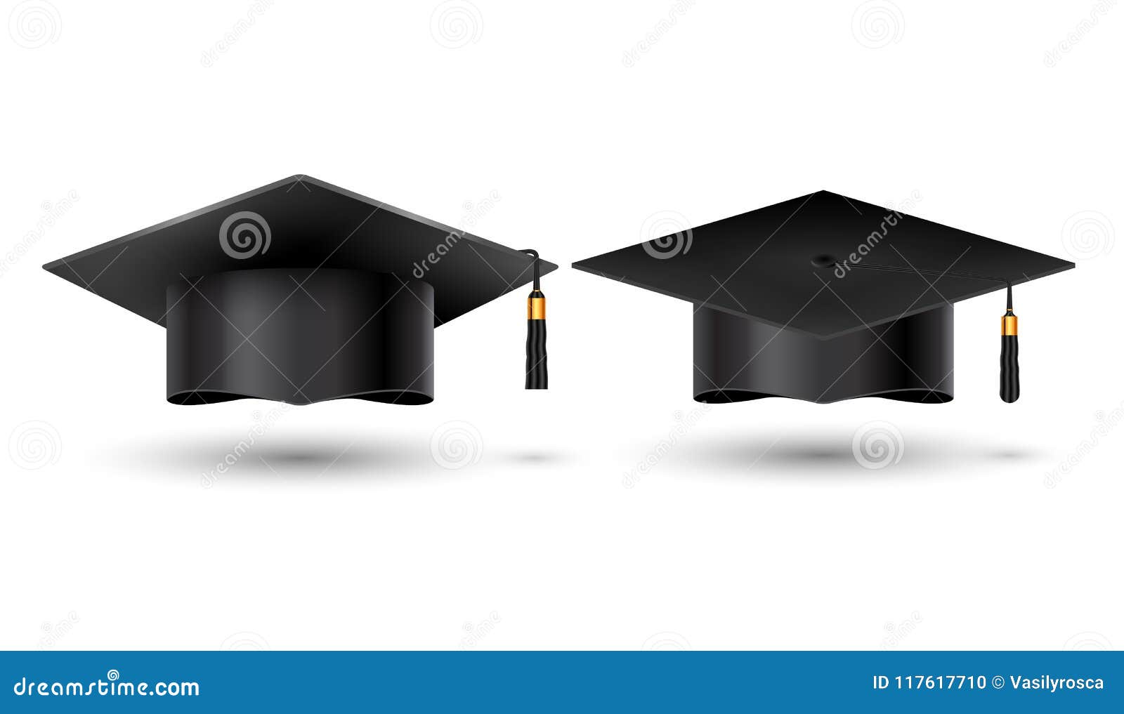Graduation At University, College. Crowd Of Graduates In Mantles ...