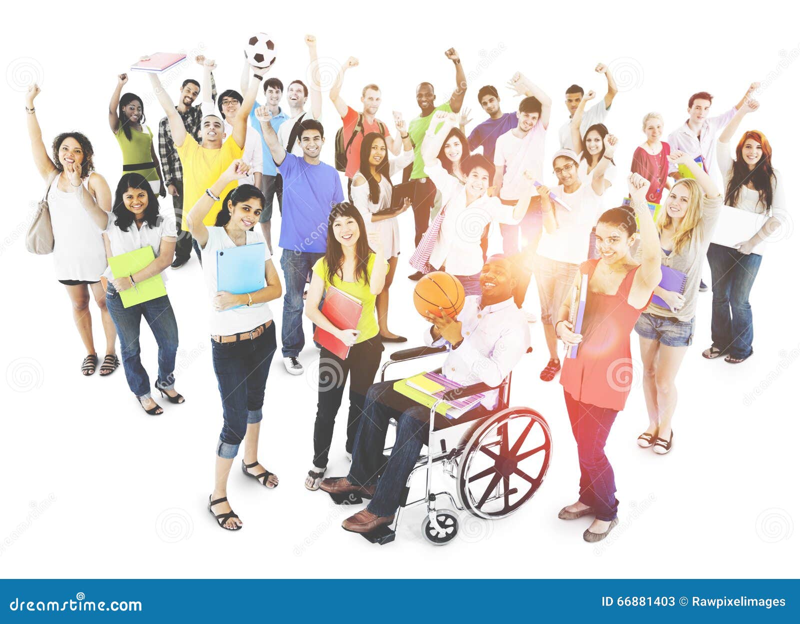 Education Group of Students Unity Learning Concept Stock Image - Image ...