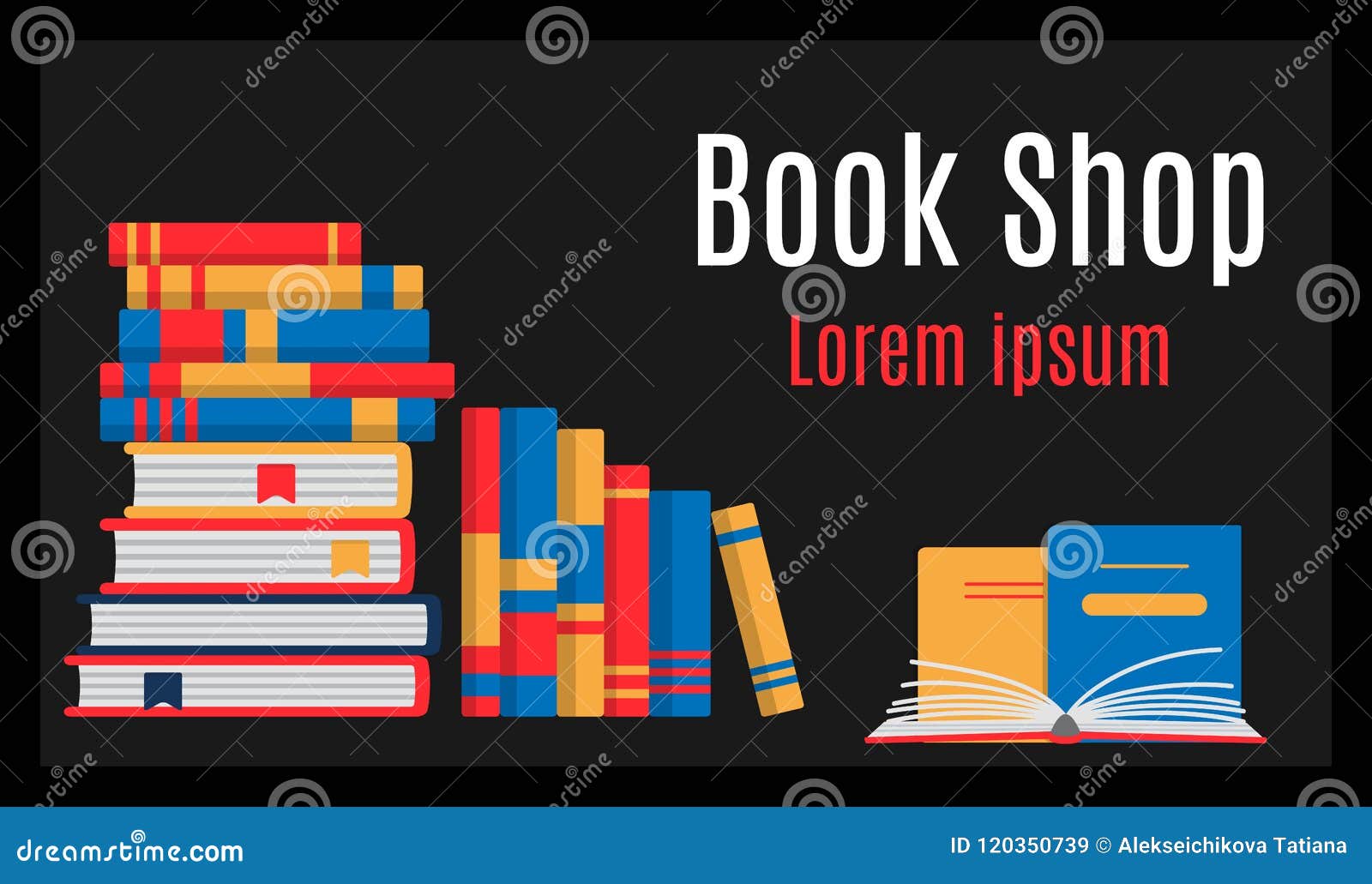 Education Horizontal Banner Stock Vector - Illustration of diploma ...