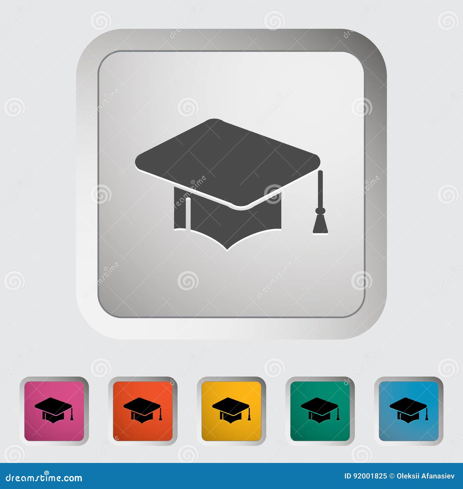 Education icon. stock vector. Illustration of accessory - 92001825