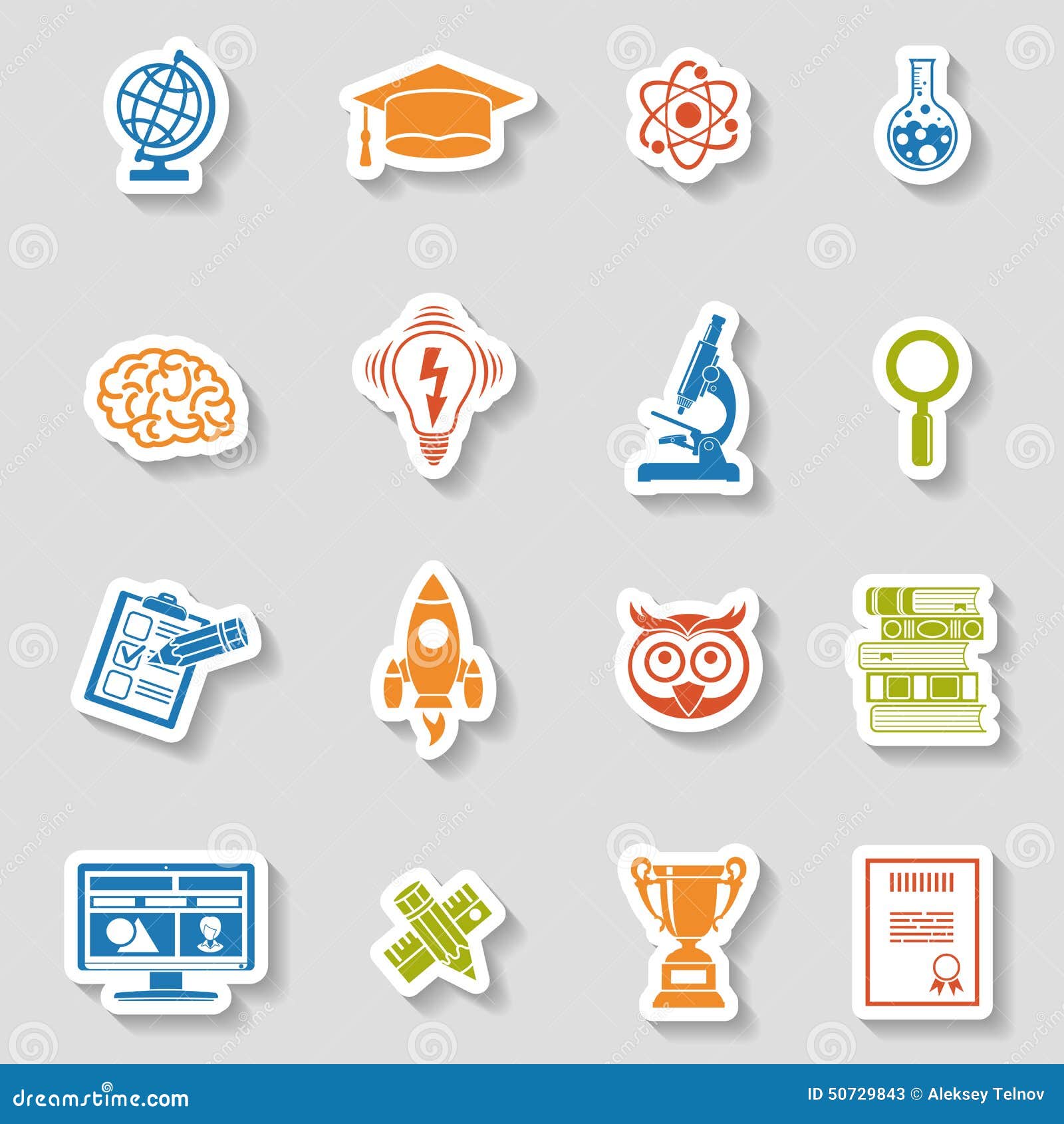 E Learning Icon Sticker Stock Illustrations – 107 E Learning Icon ...