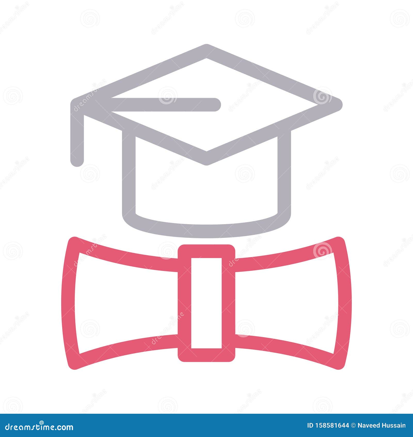 Education Color Line Vector Icon Stock Vector - Illustration of ...