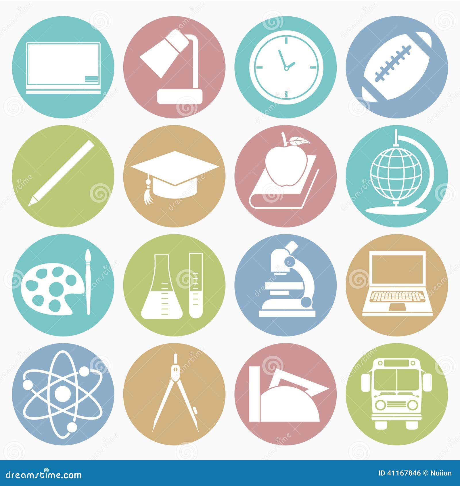 Education icons set stock vector. Illustration of dividers - 41167846