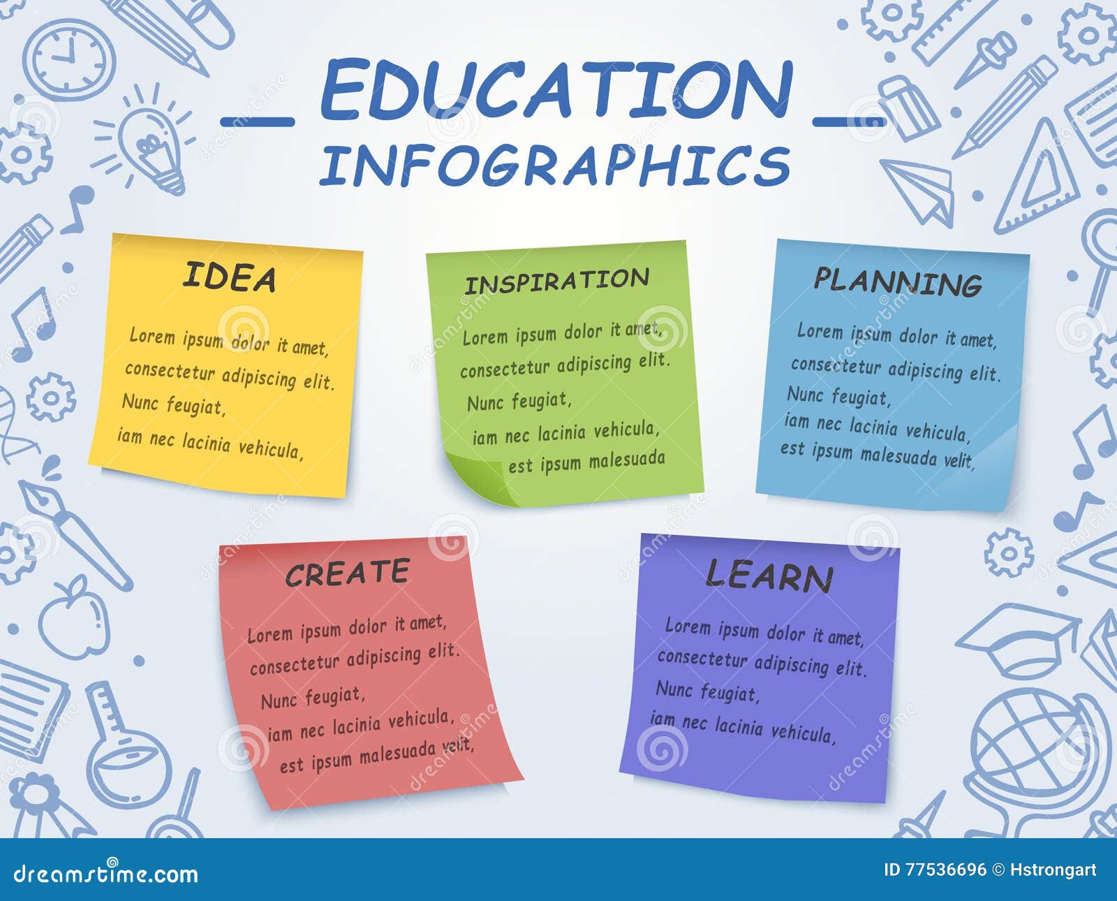 Education Infographic Design Stock Illustration - Illustration of ...