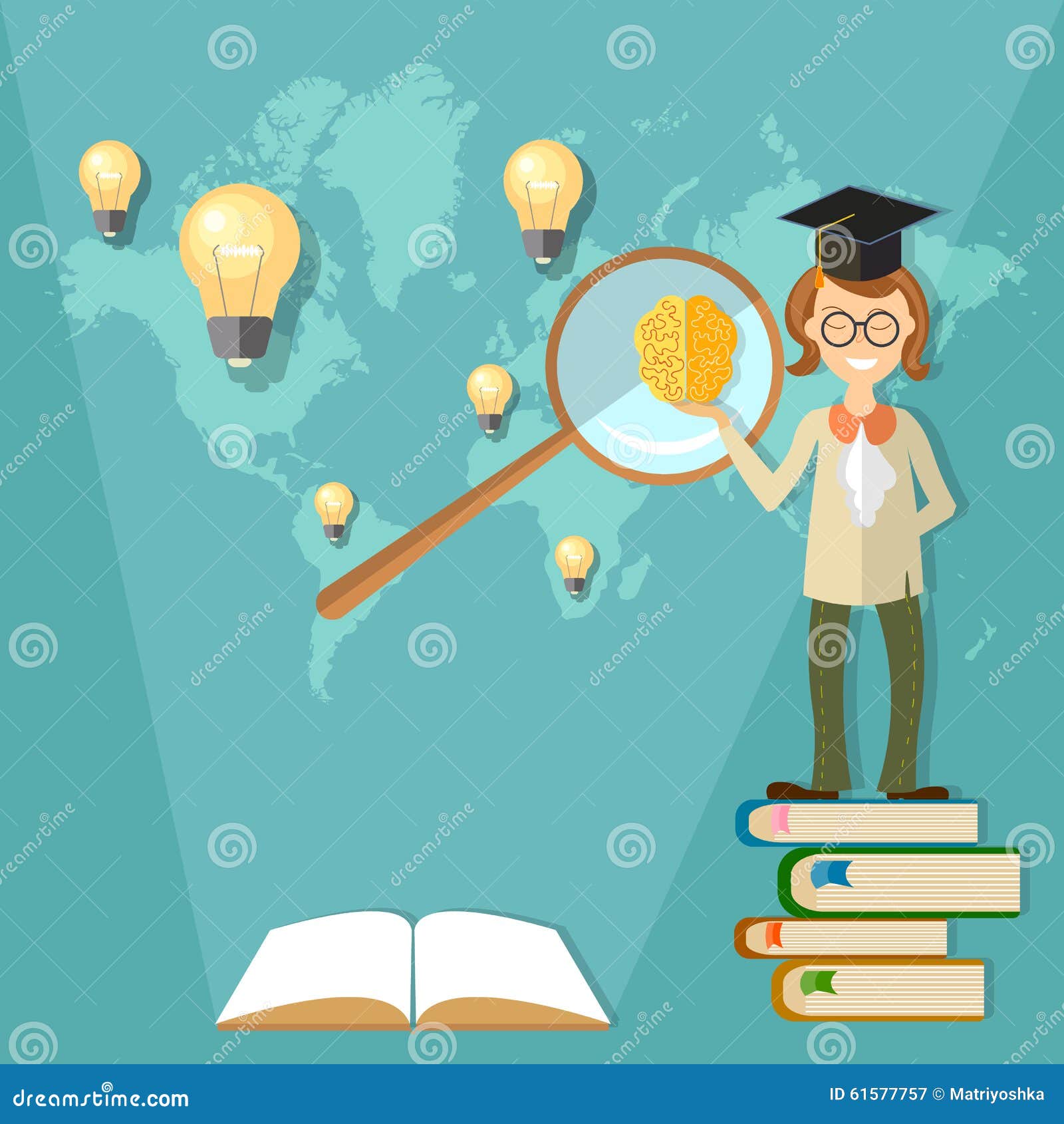 Student And Teacher Shake Hands. Online Learning. Cartoon Vector ...