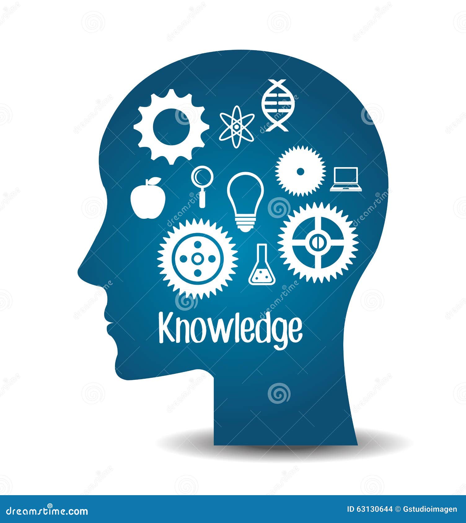 Education and knowledge stock vector. Illustration of educational ...