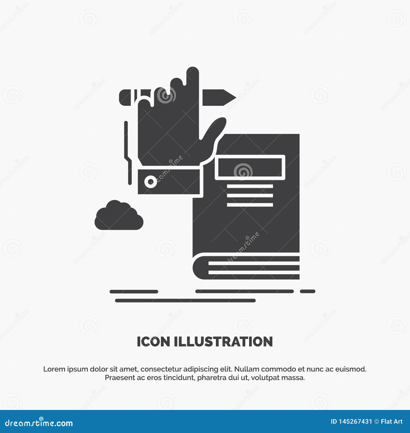 Education, Knowledge, Learning, Progress, Growth Icon. Glyph Vector ...