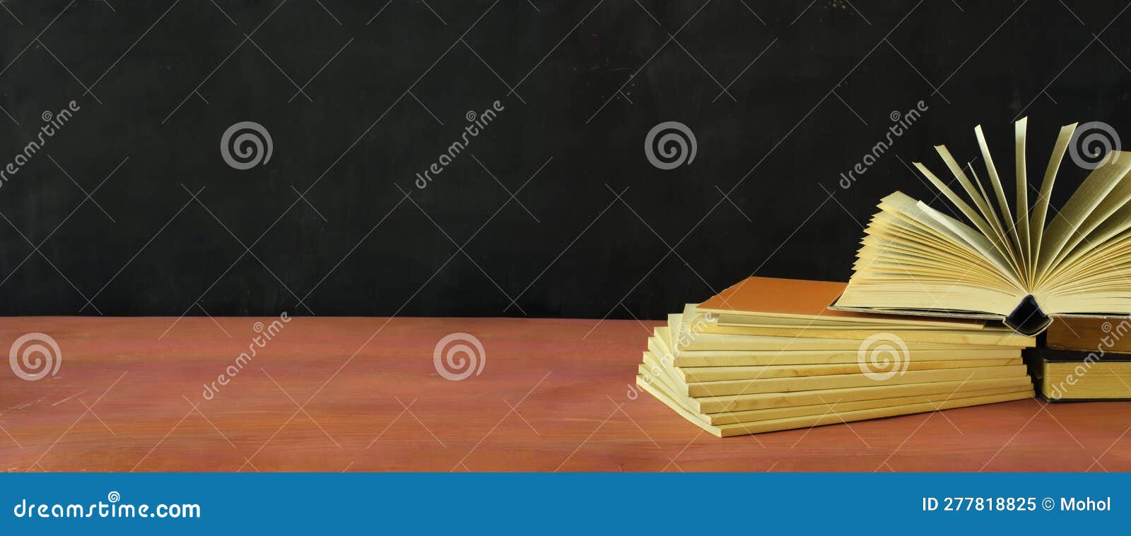 Education, Knowledge, Reading, Business Concept, Open Book and Stack of ...