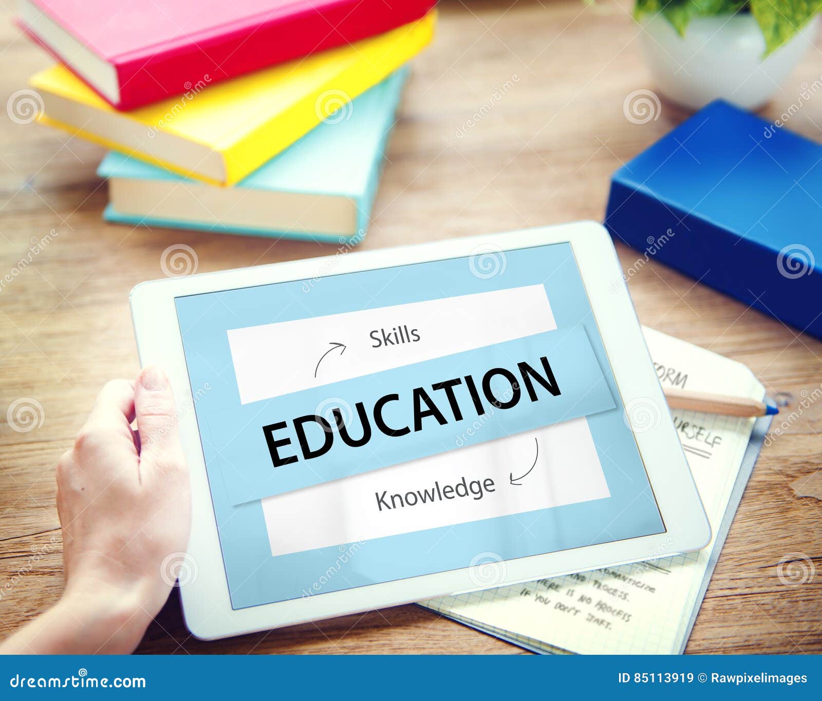 Education Knowledge Skills Learning Concept Stock Image - Image of note ...
