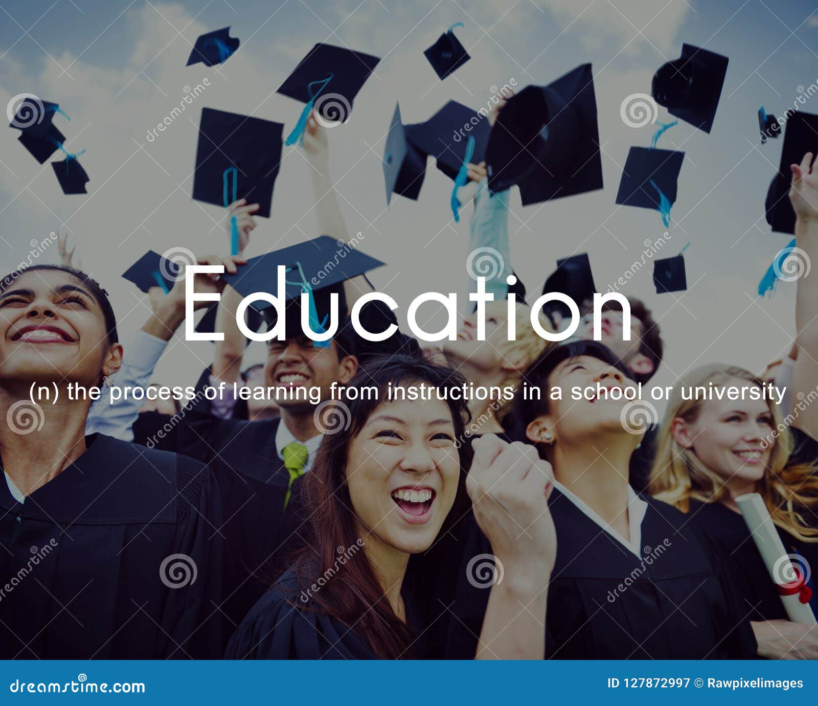 Education Knowledge Wisdom Learning Studying Concept Stock Image ...