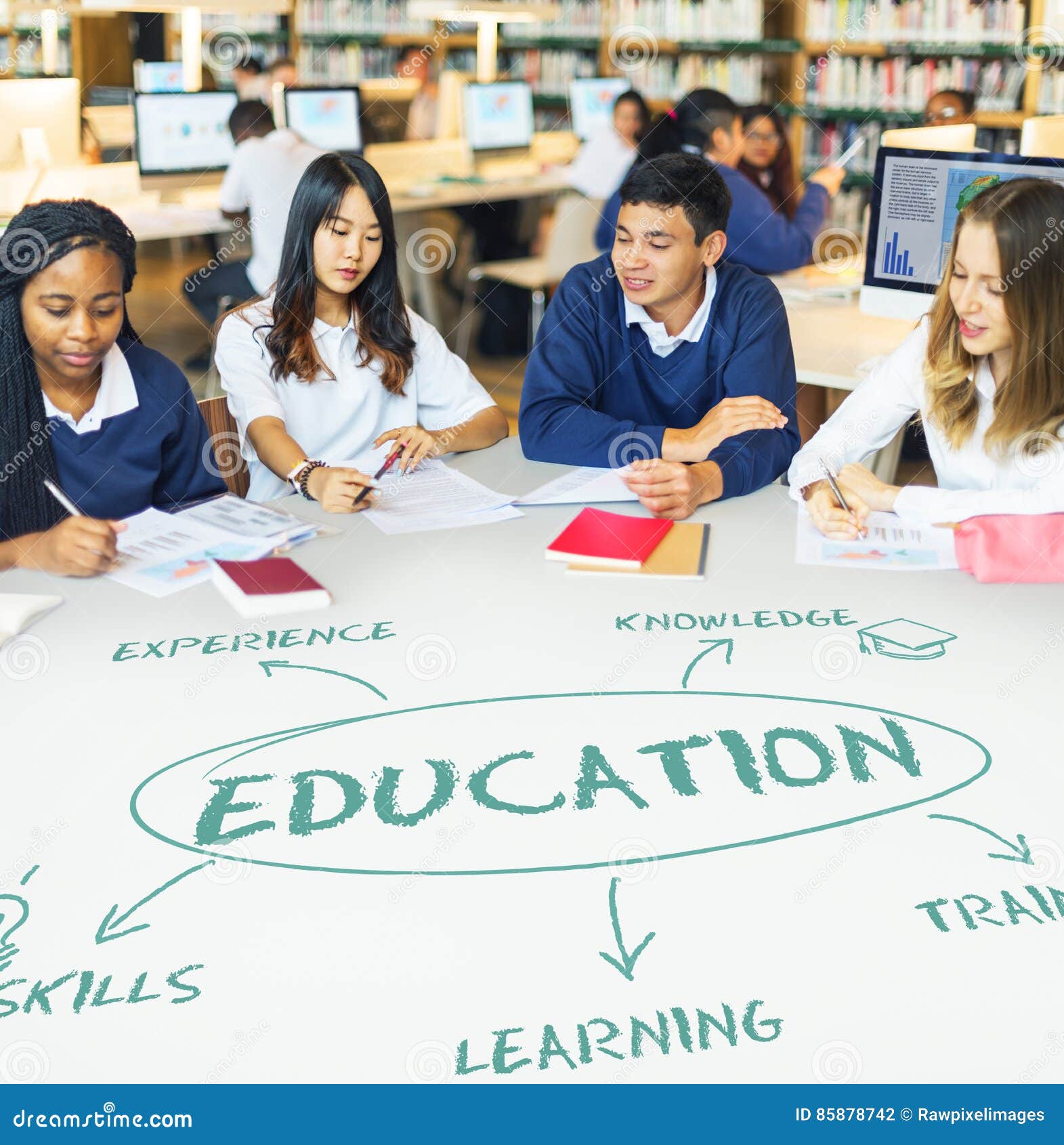 Education Learning Academics Concept Stock Photo - Image of descent ...