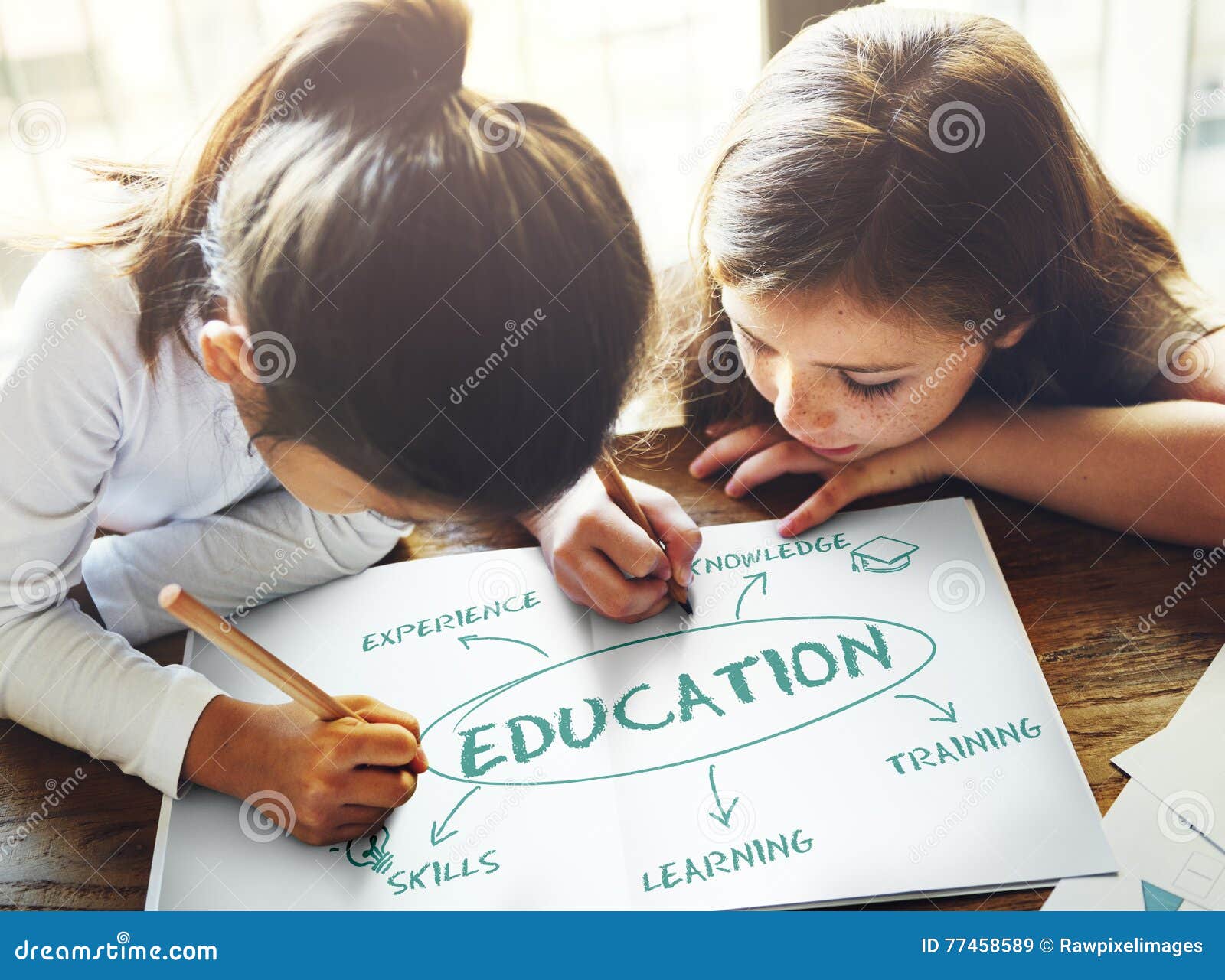 Education Learning Academics Studying Concept Stock Image - Image of ...