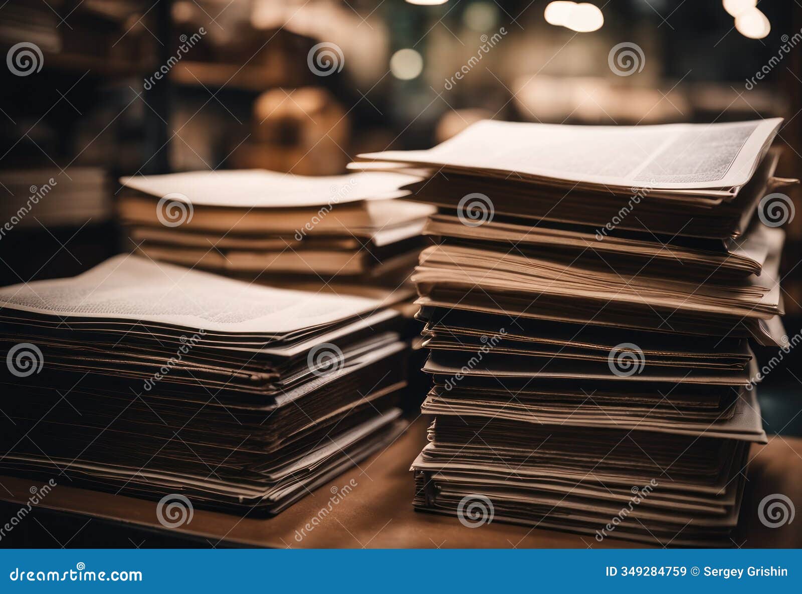 Education Learning Concept with Opening Book or Textbook in Old Library ...