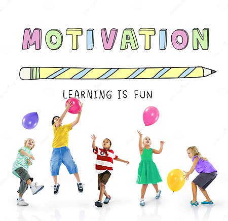 Education Learning is Fun Children Graphic Concept Stock Image - Image ...