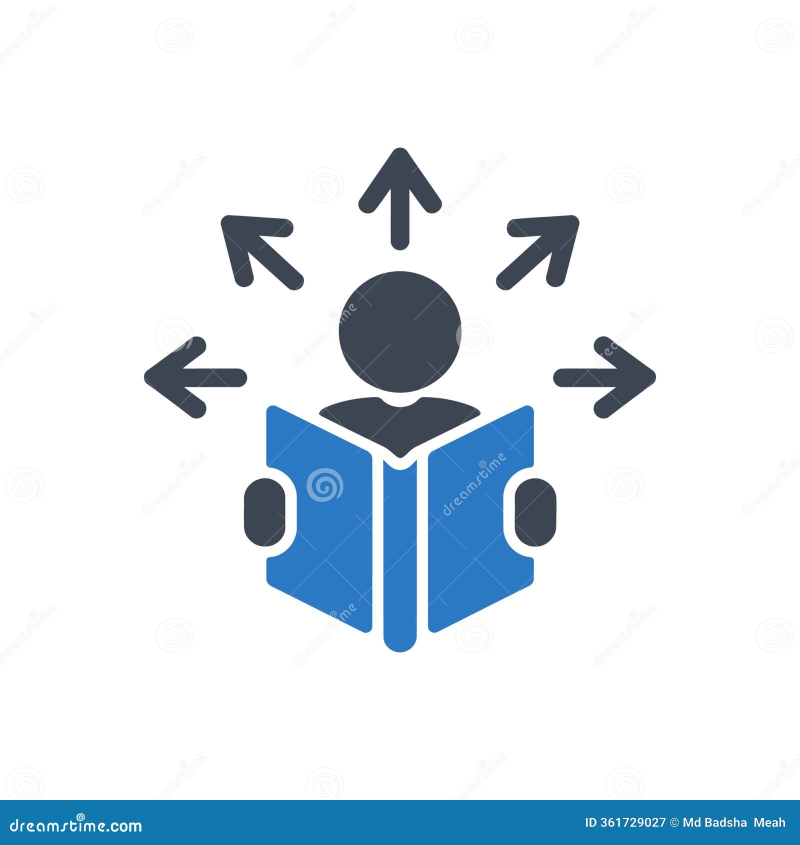 Education Learning Icon stock illustration. Illustration of symbol ...