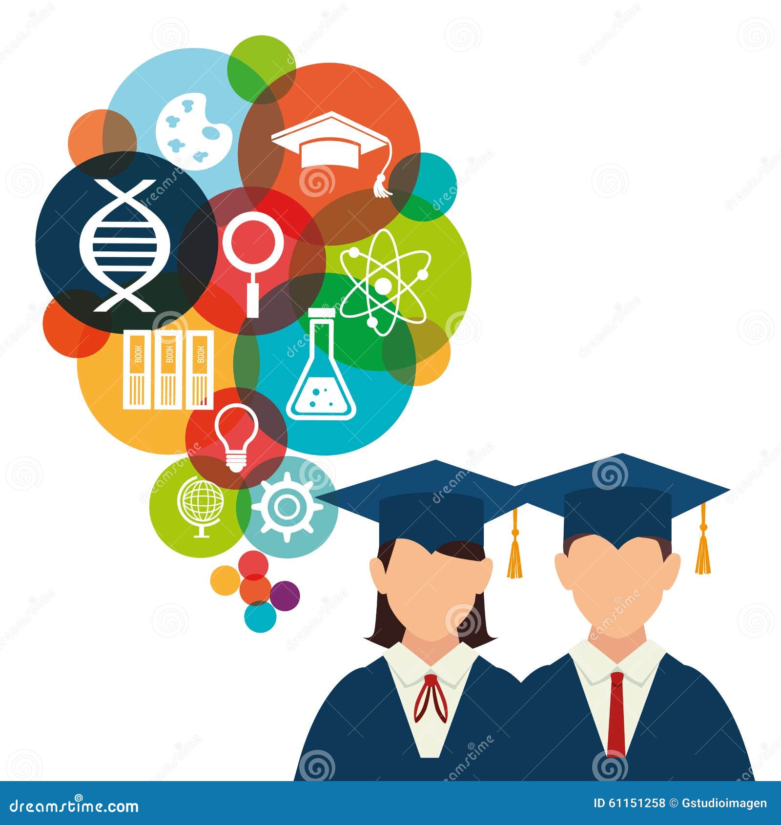 Education and learning stock vector. Illustration of element - 61151258