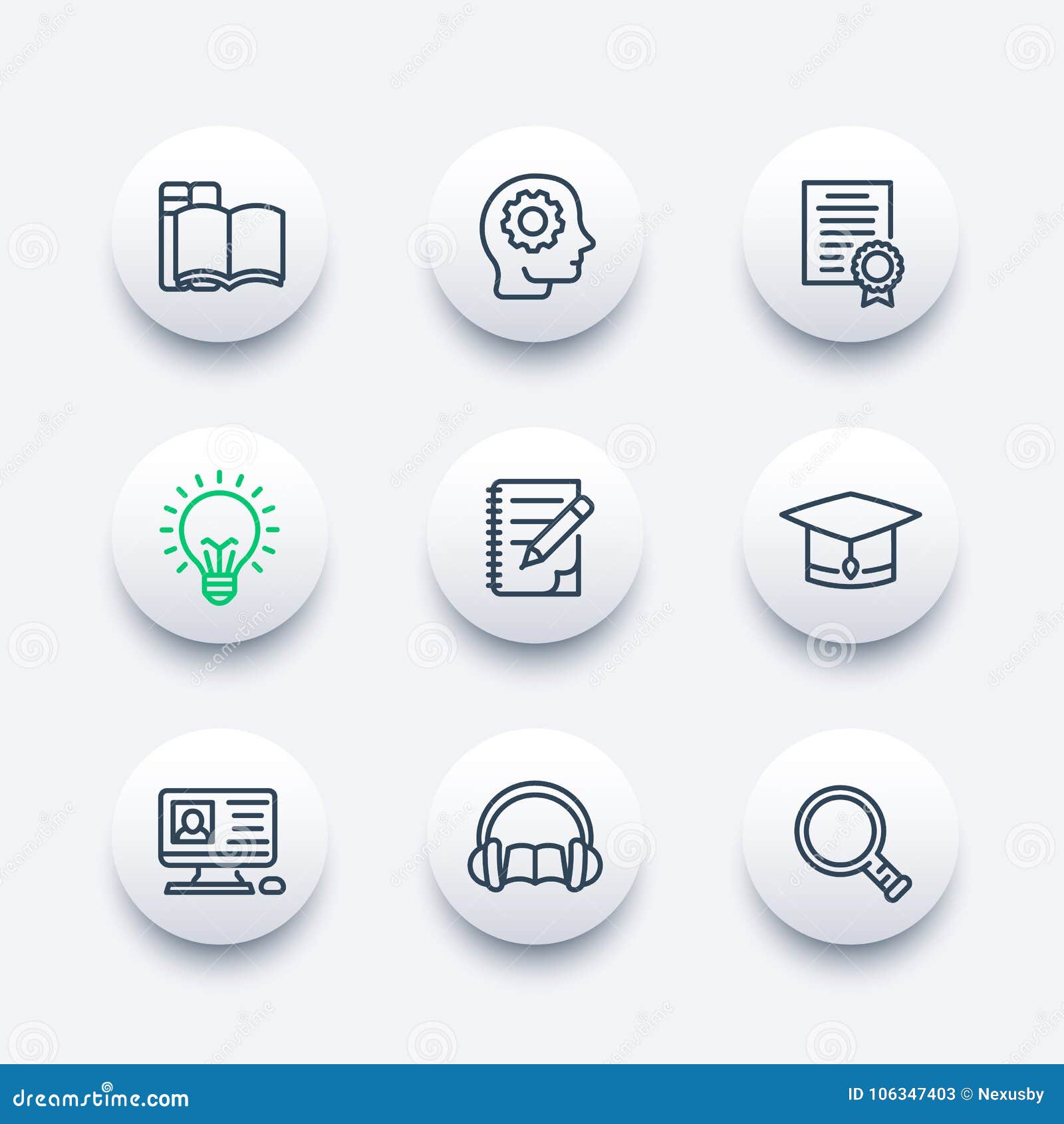 Linear Workbook Icon From Business And Analytics Outline Collection ...