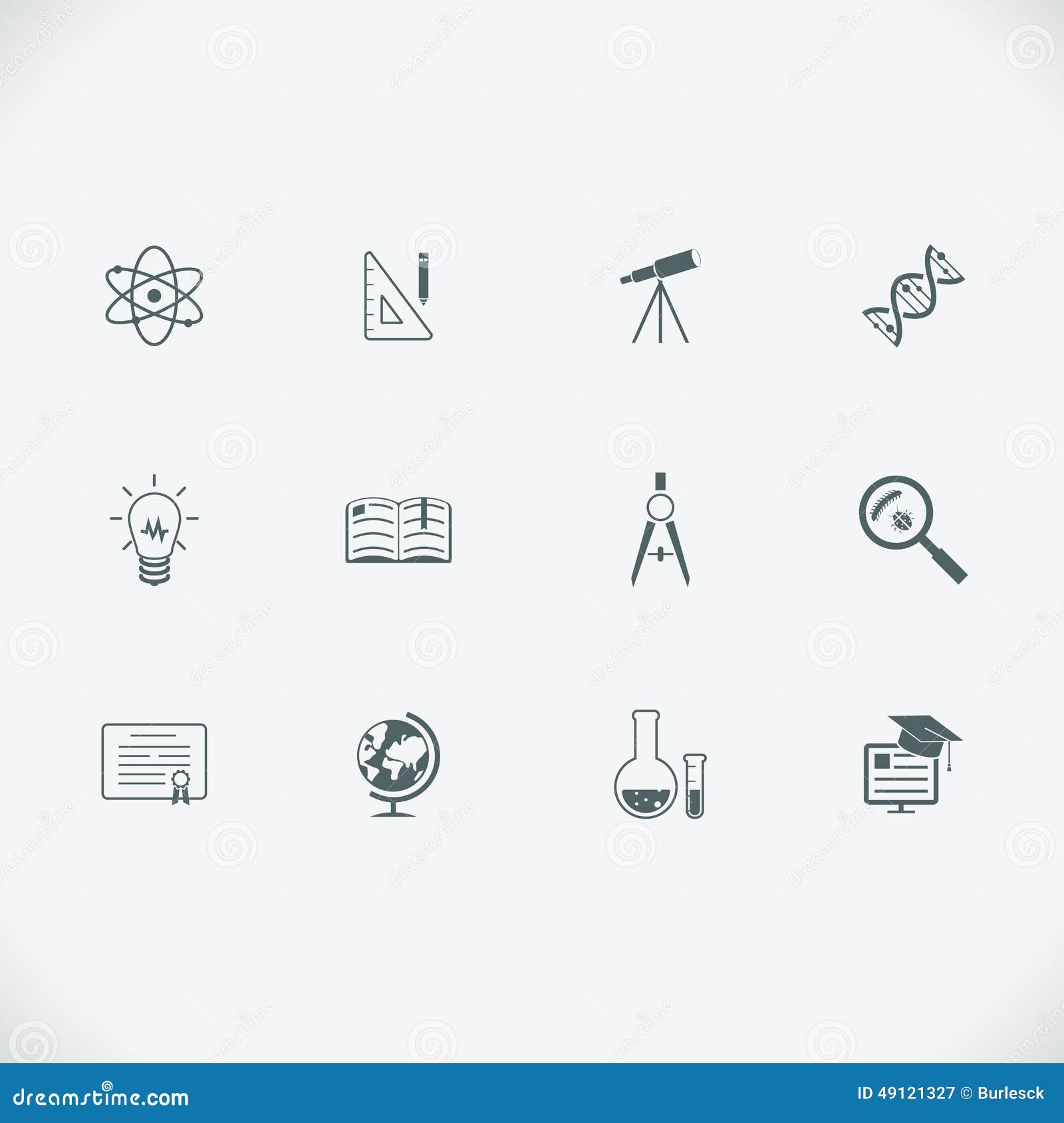 Education and Learning Modern Line Icons Stock Vector - Illustration of ...