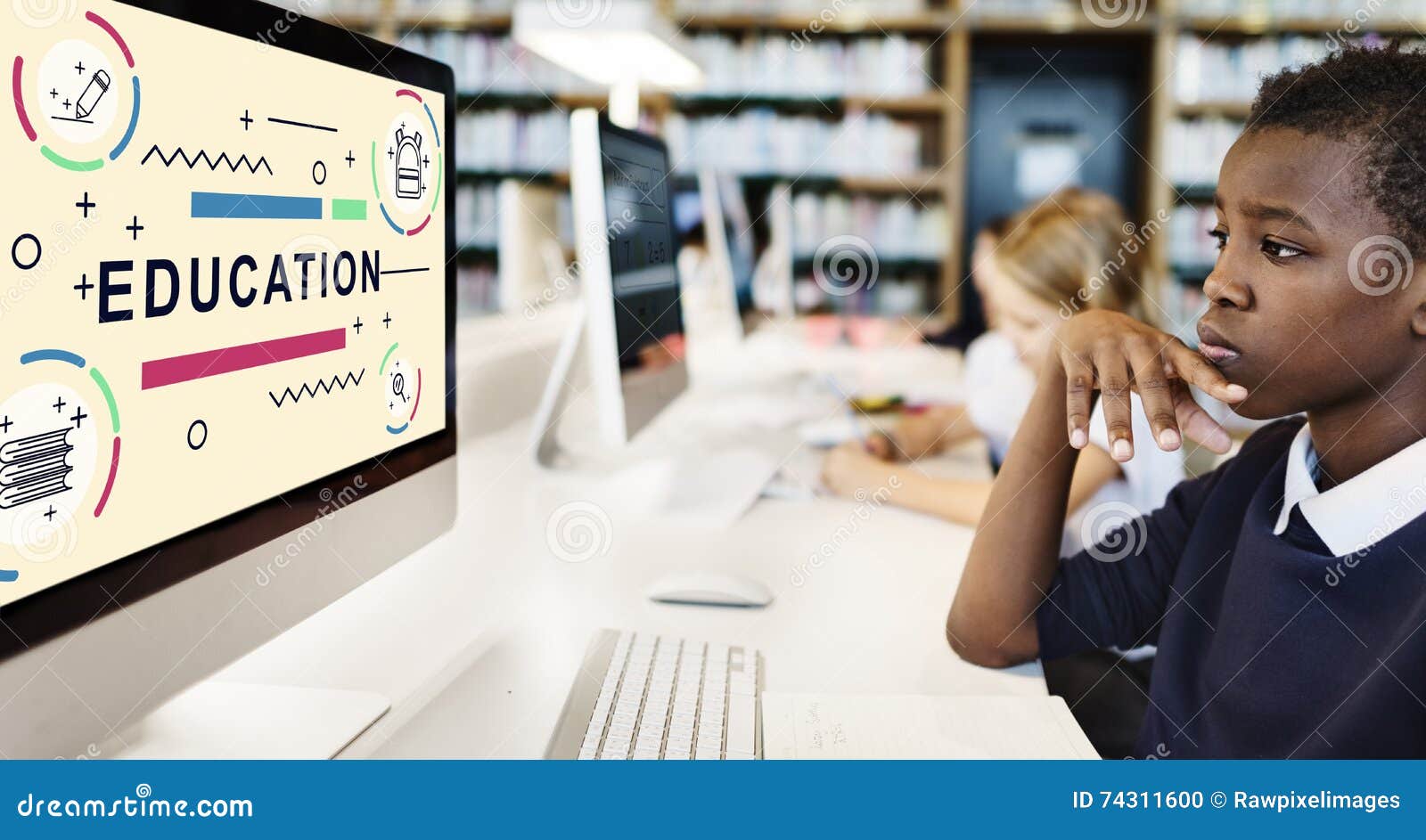 Education Learning Students Development People Graphic Concept Stock ...